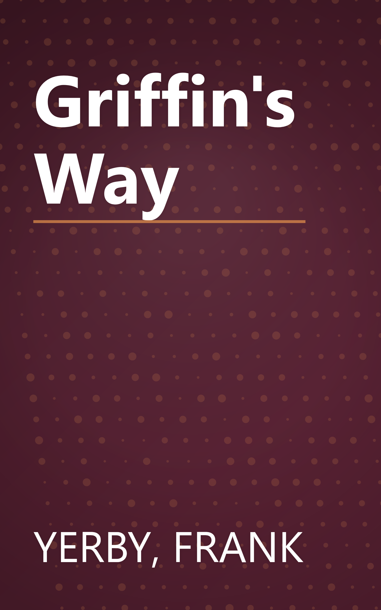 Griffin's Way book cover