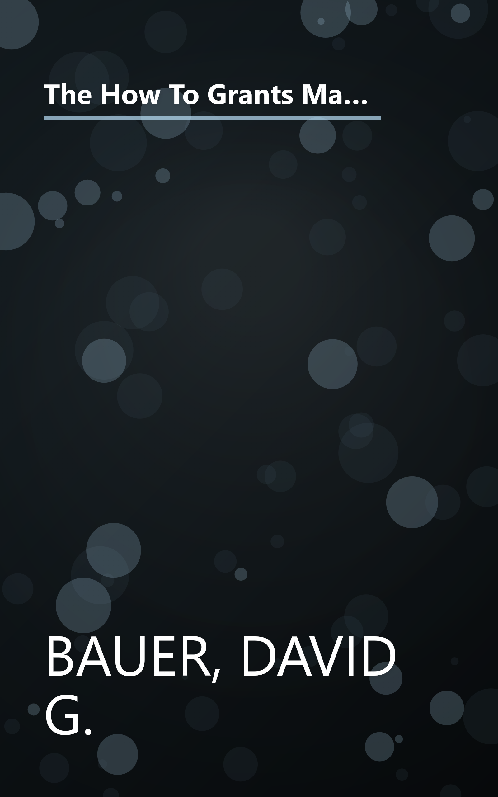 The How To Grants Manual: Successful Grantseeking Techniques for Obtaining Public and Private Grants Third Edition (AMERICAN COUNCIL ON EDUCATION/ORYX PRESS SERIES ON HIGHER EDUCATION) book cover