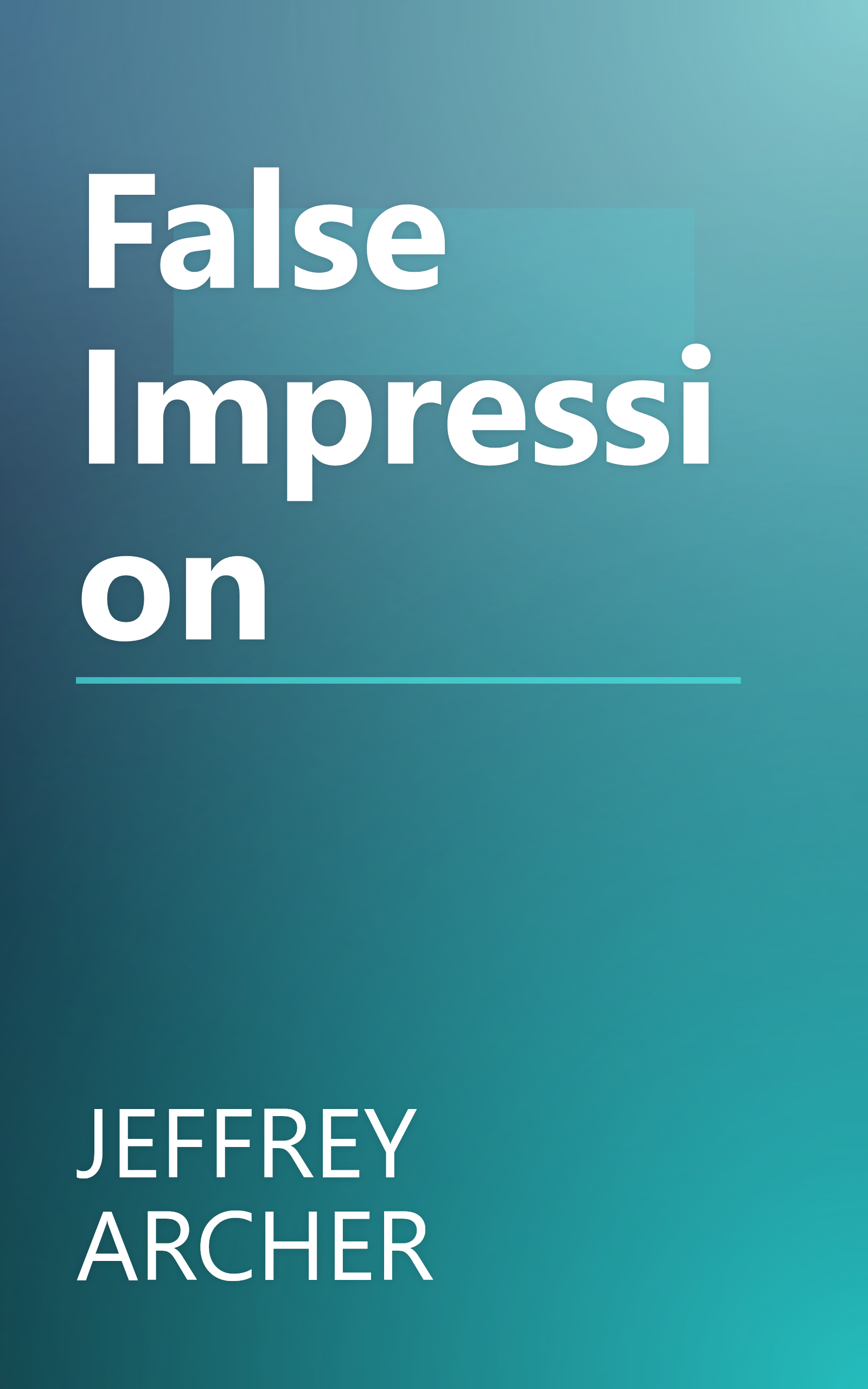 False Impression book cover