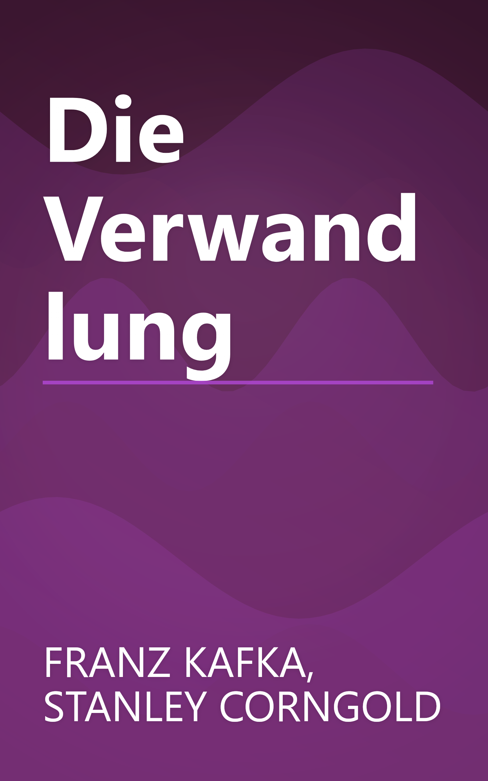 Die Verwandlung book cover