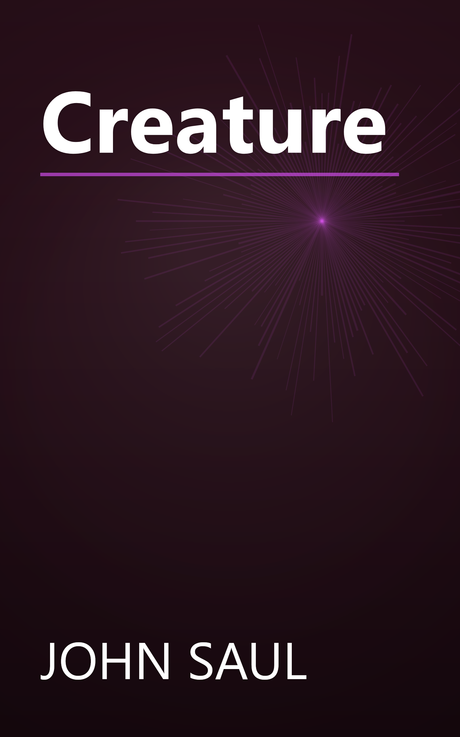 Creature book cover