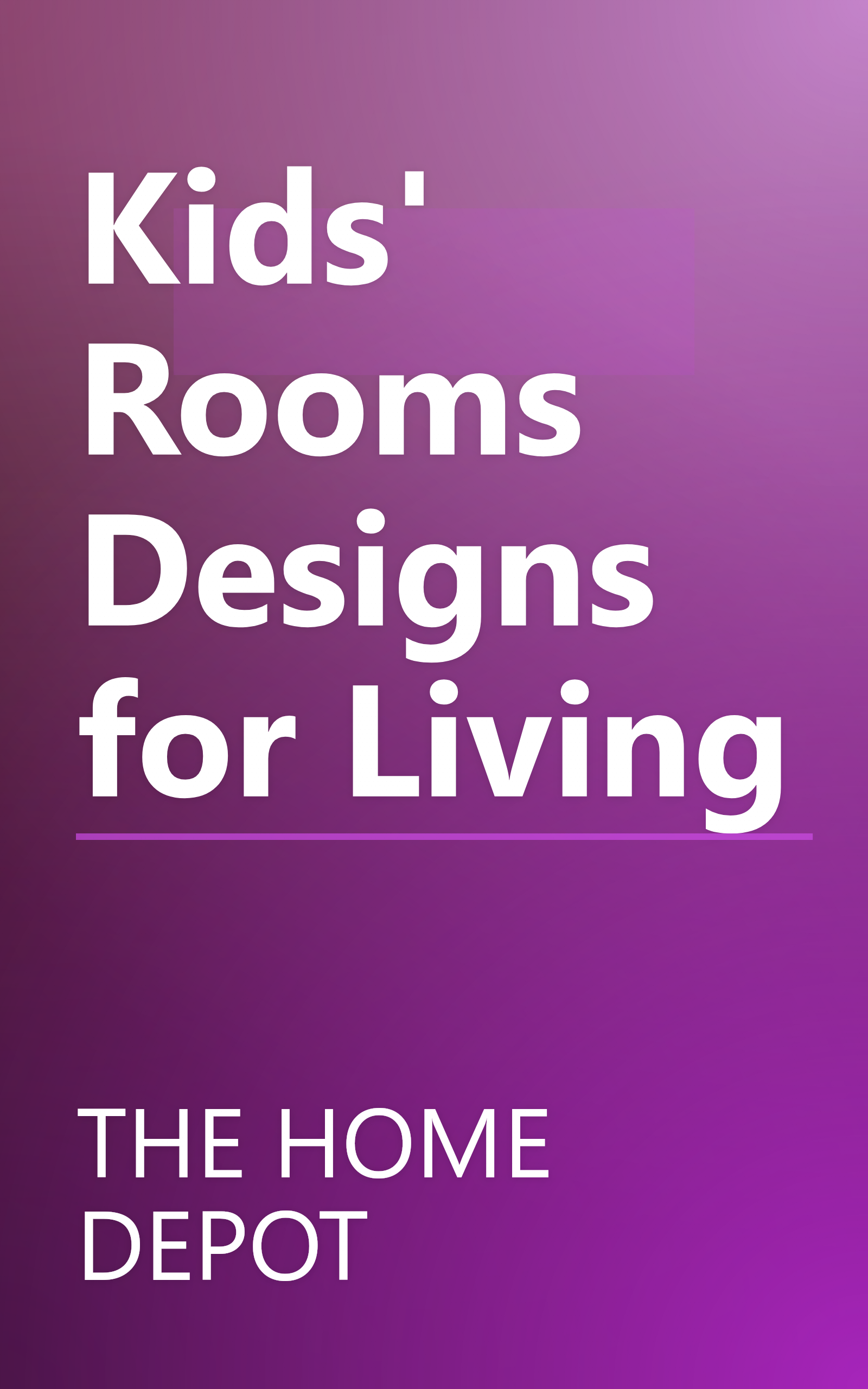 Kids' Rooms Designs for Living book cover