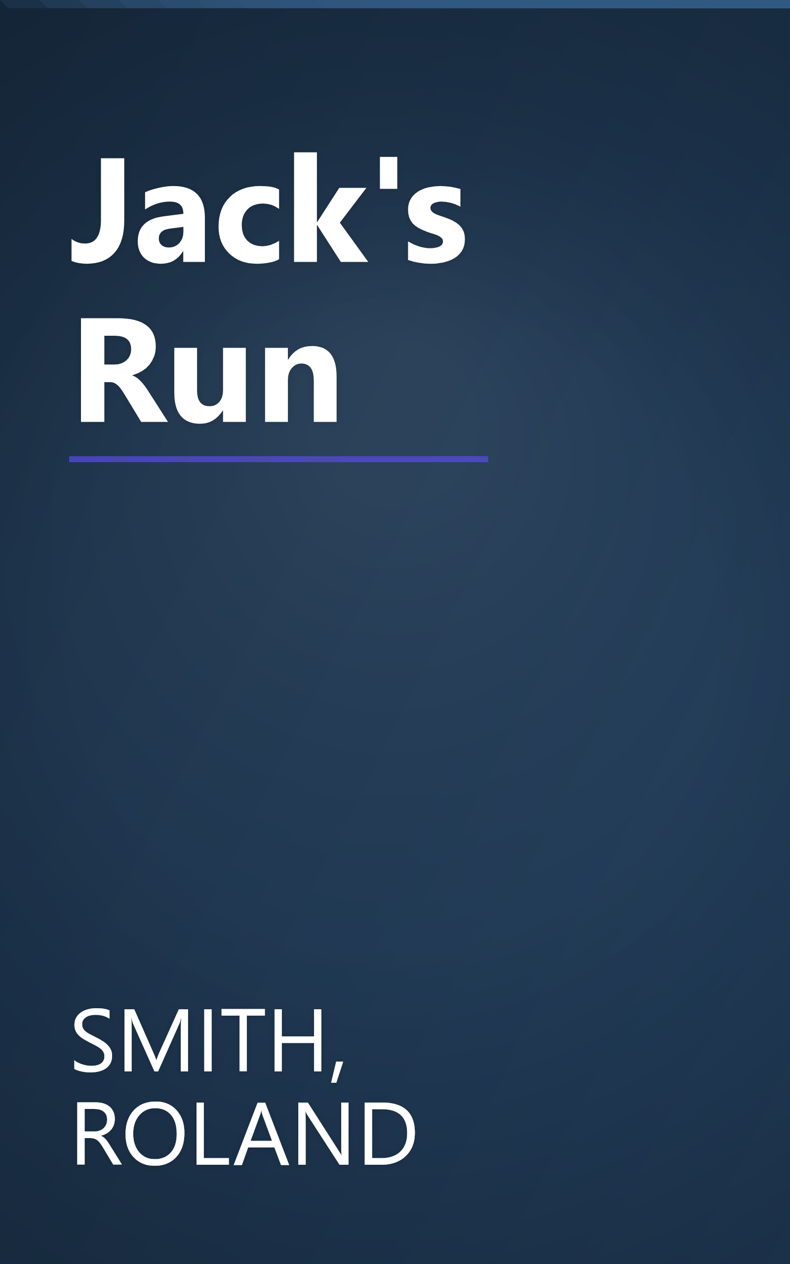 Jack's Run book cover