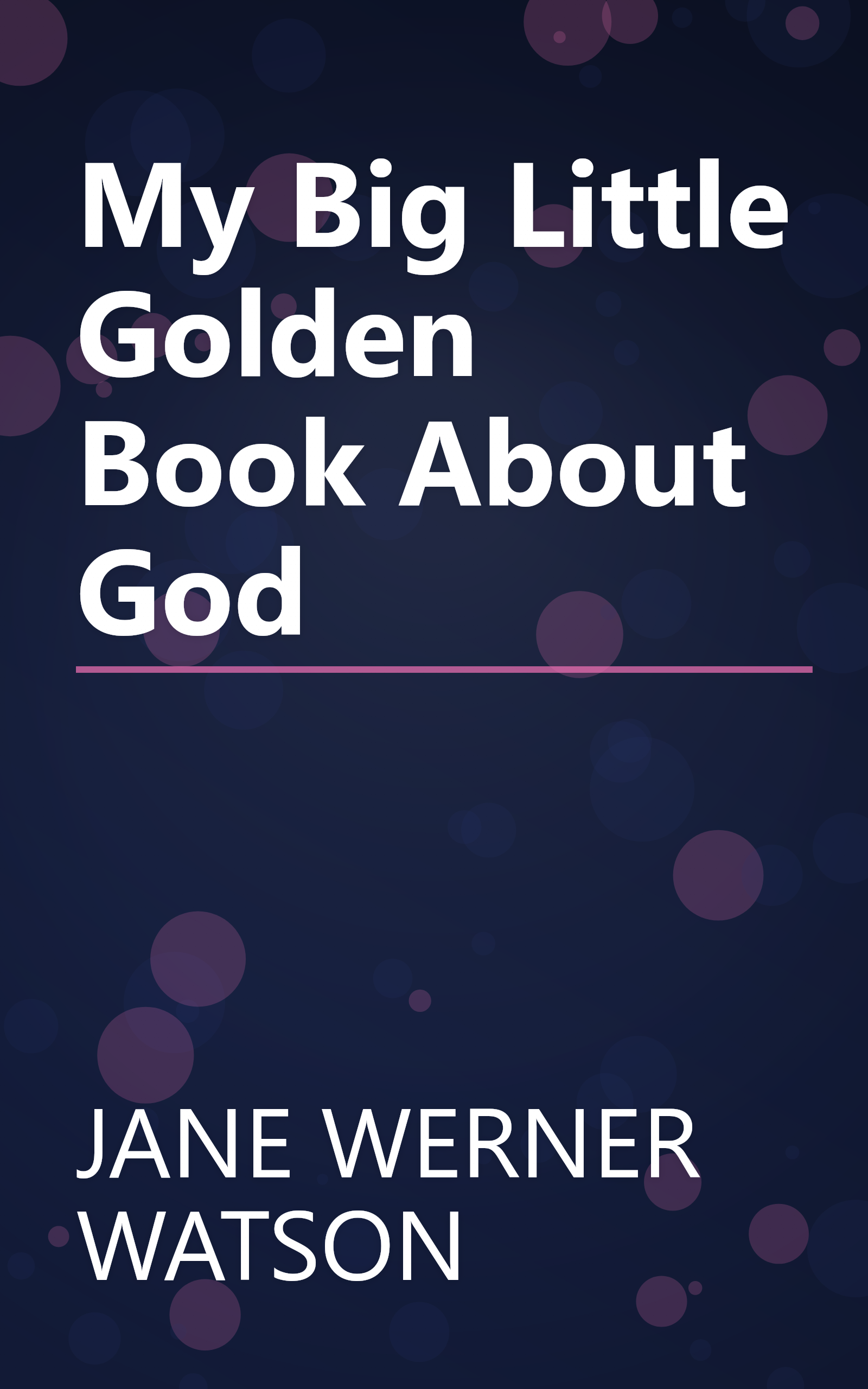 My Big Little Golden Book About God book cover