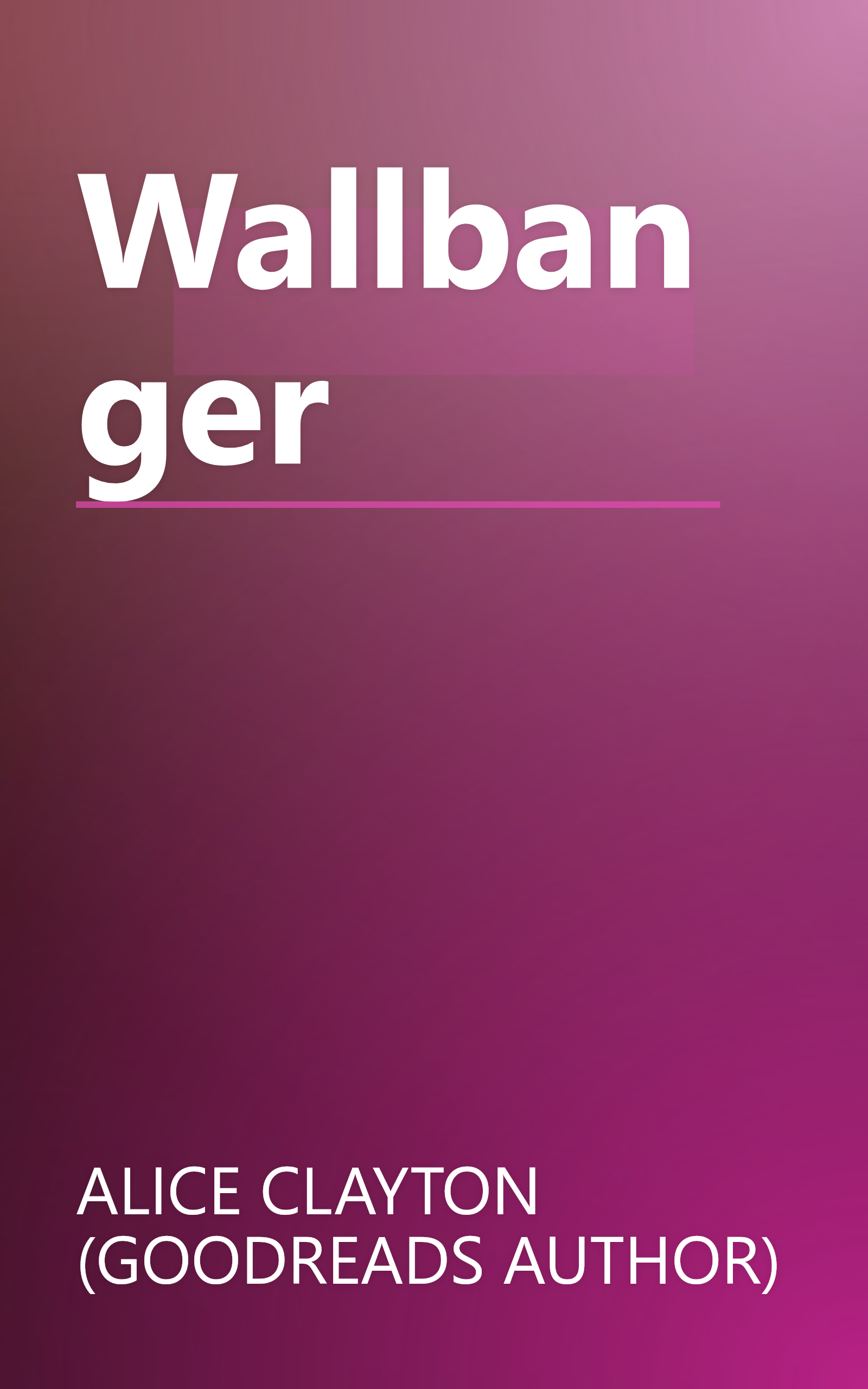 Wallbanger book cover