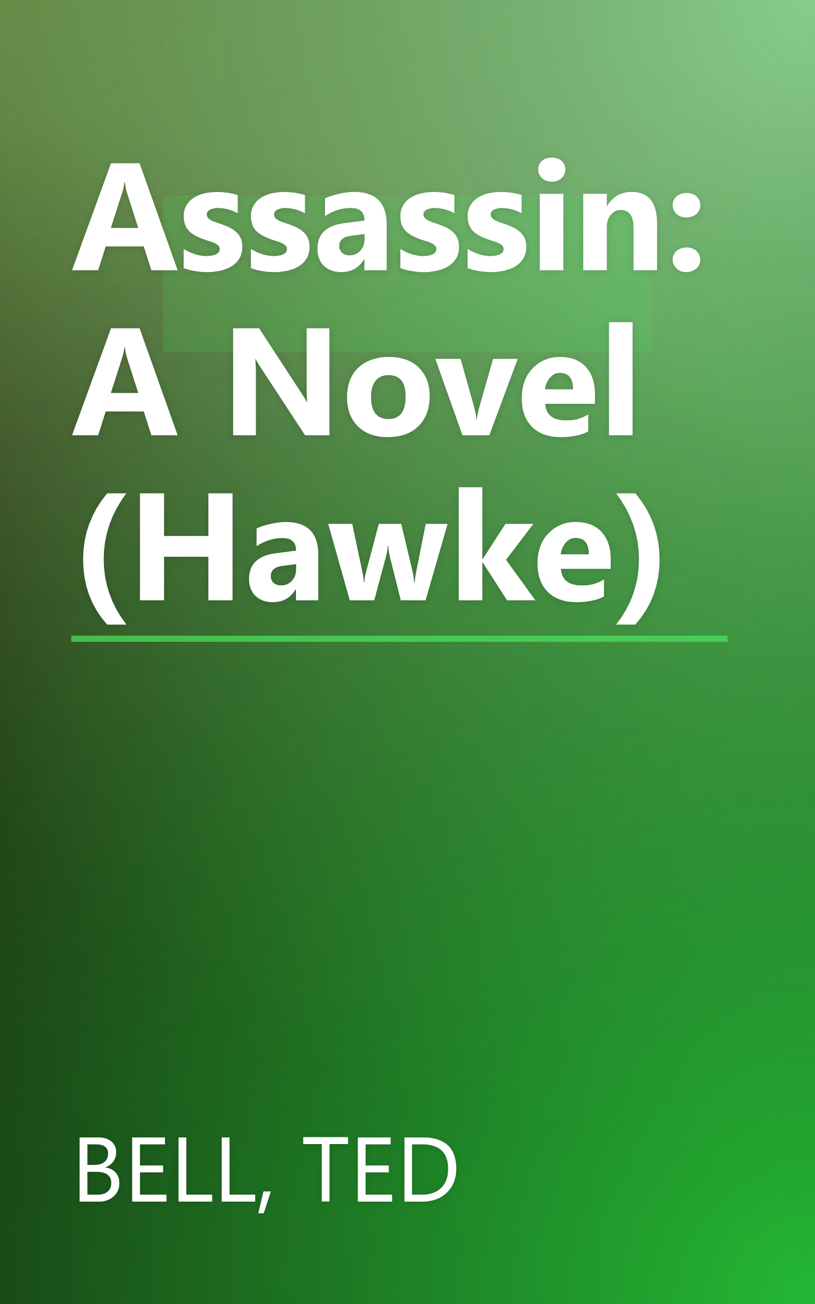 Assassin: A Novel (Hawke) book cover