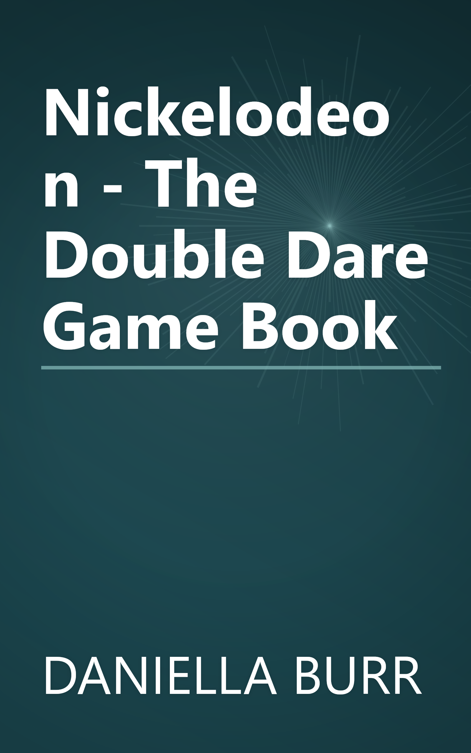 Nickelodeon - The Double Dare Game Book book cover
