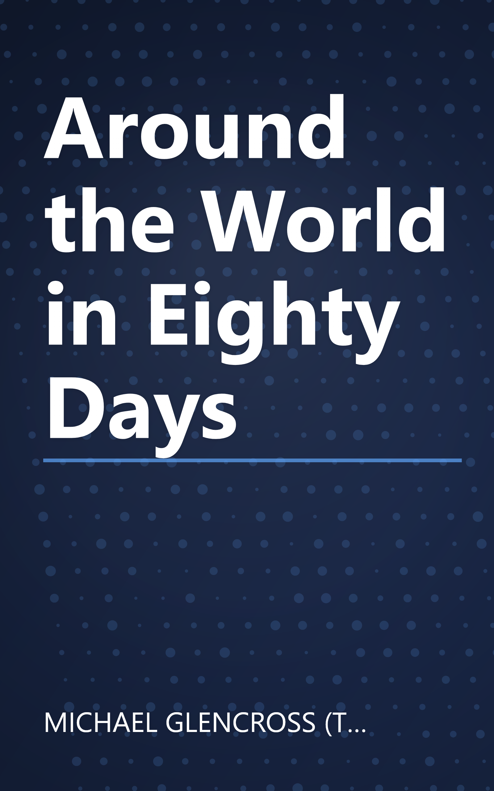 Around the World in Eighty Days book cover