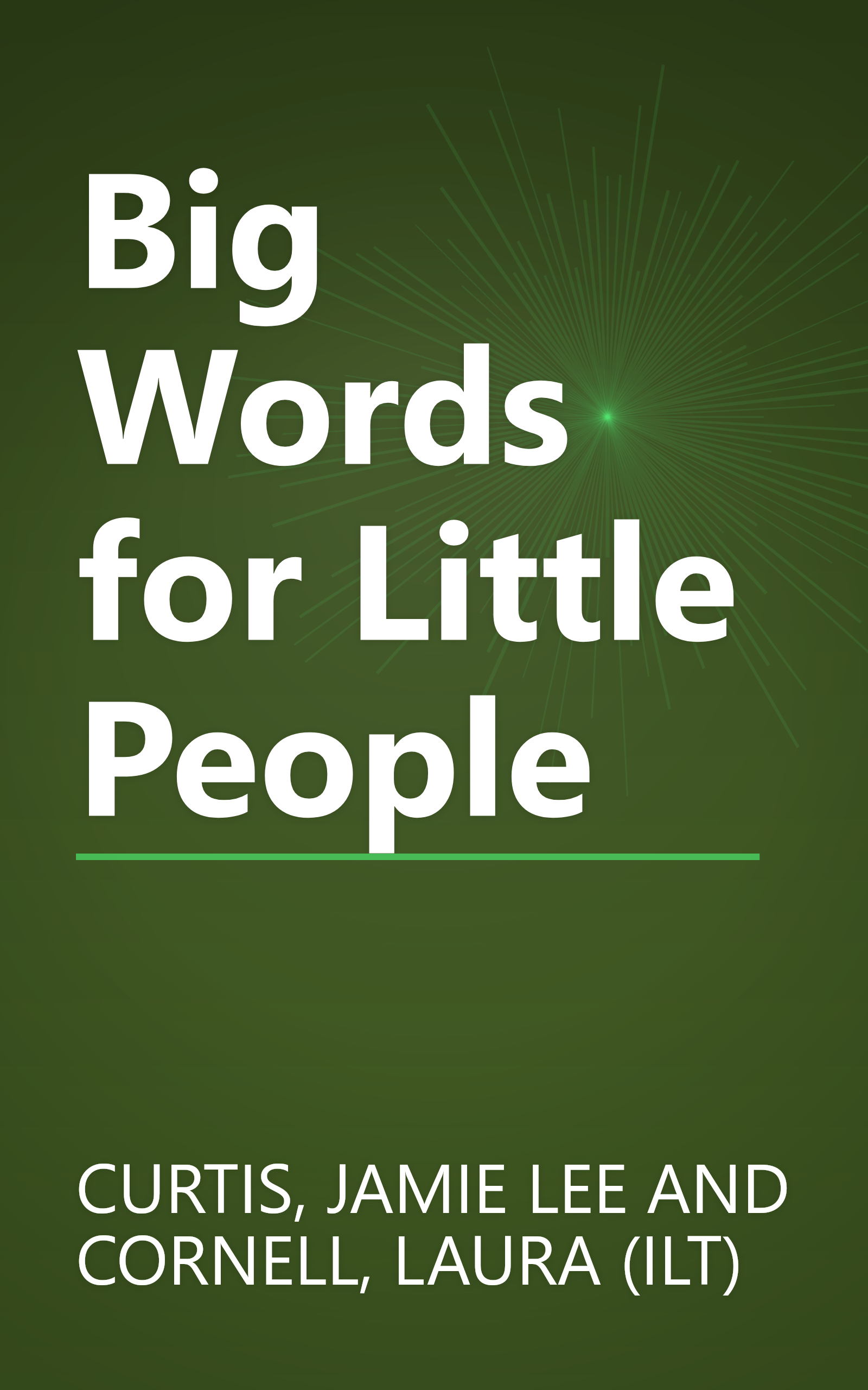Big Words for Little People book cover