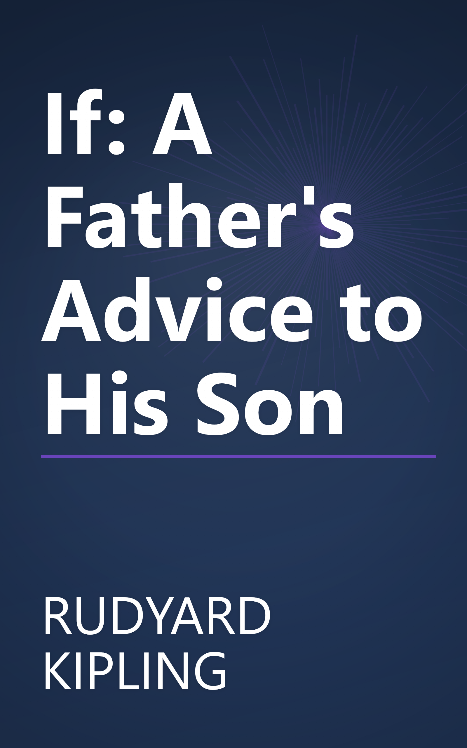 If: A Father's Advice to His Son book cover