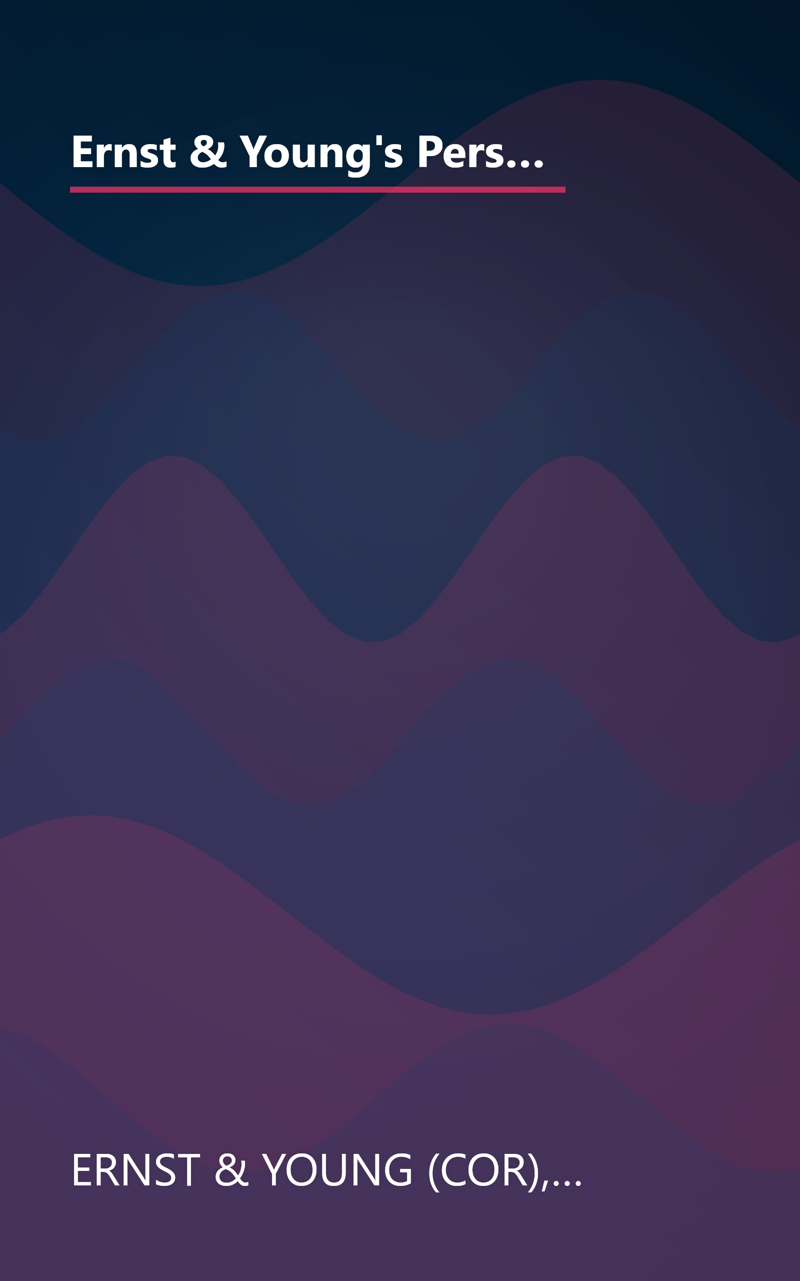 Ernst & Young's Personal Financial Planning Guide (ERNST AND YOUNG'S PERSONAL FINANCIAL PLANNING GUIDE) book cover