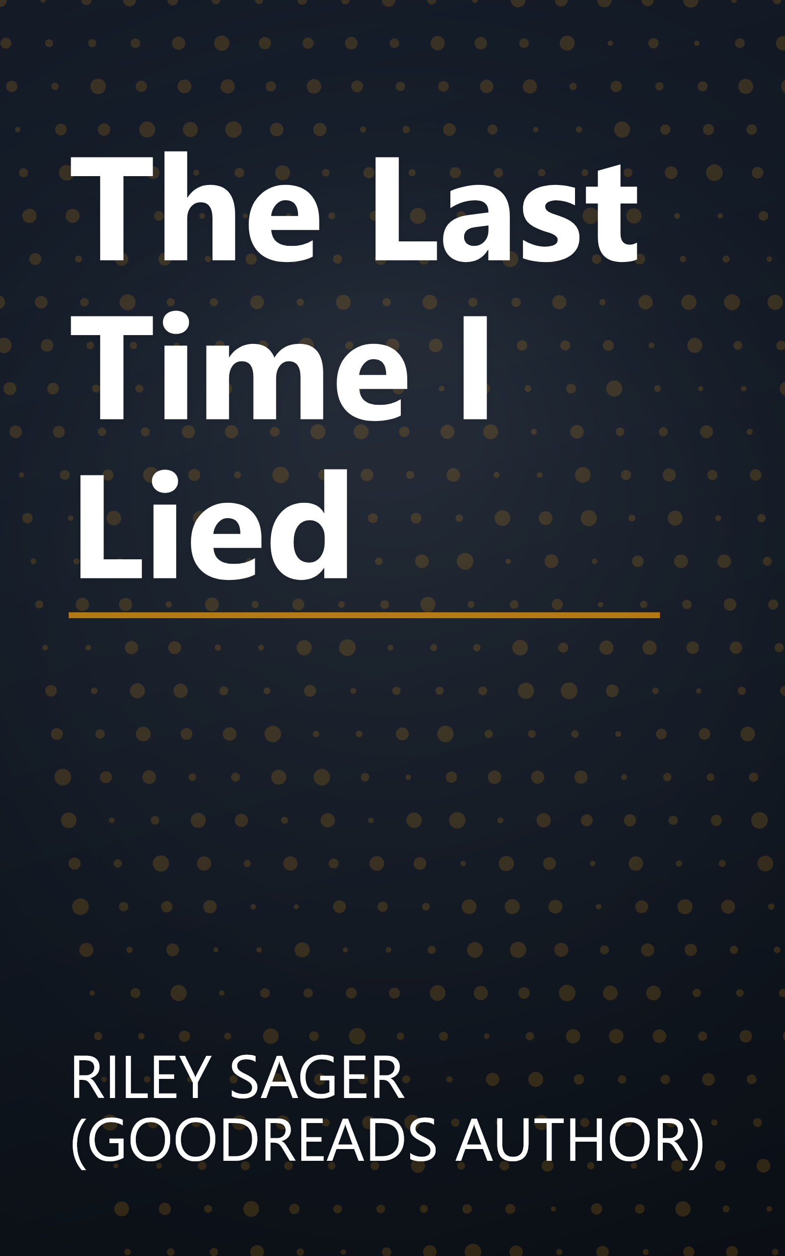 The Last Time I Lied book cover