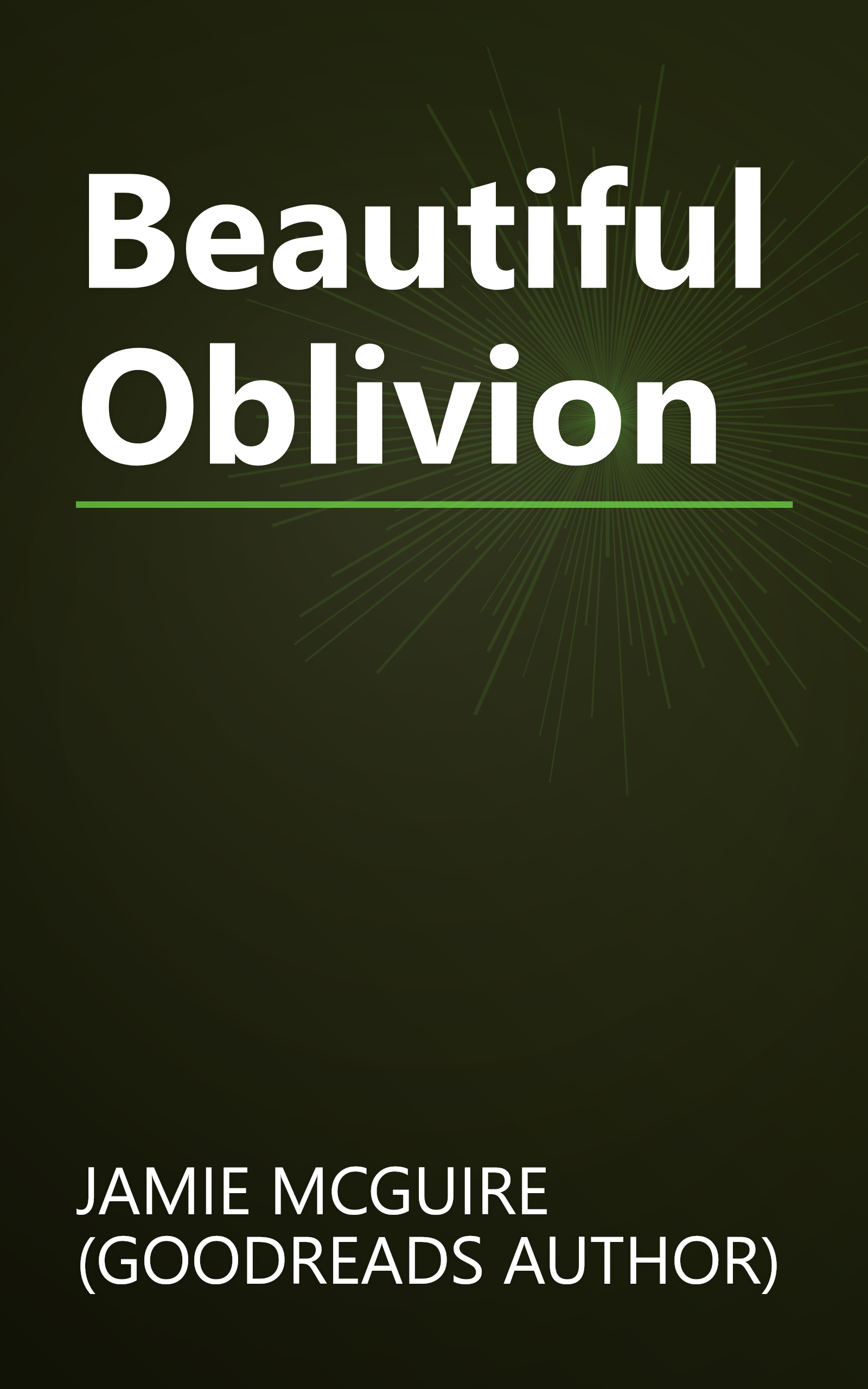 Beautiful Oblivion book cover