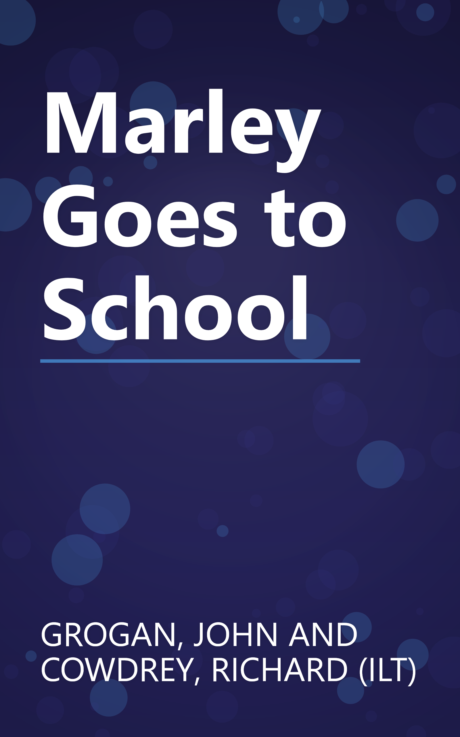 Marley Goes to School book cover