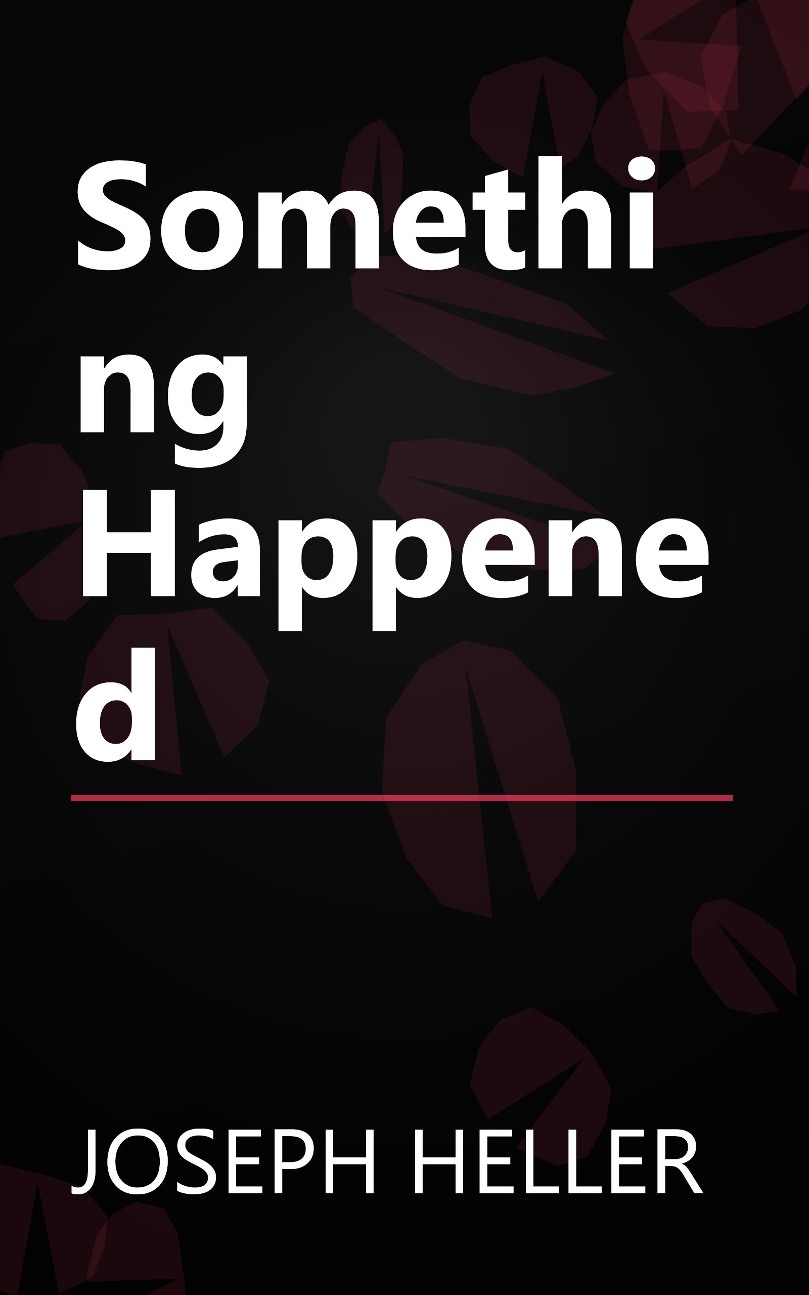 Something Happened book cover