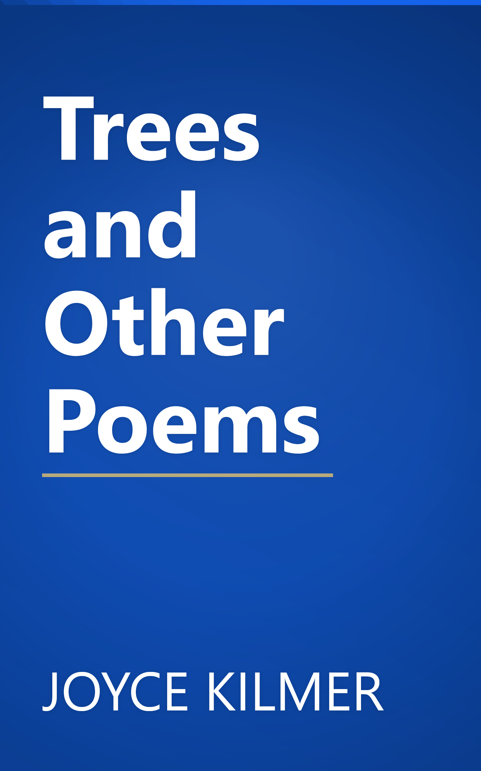Trees and Other Poems book cover