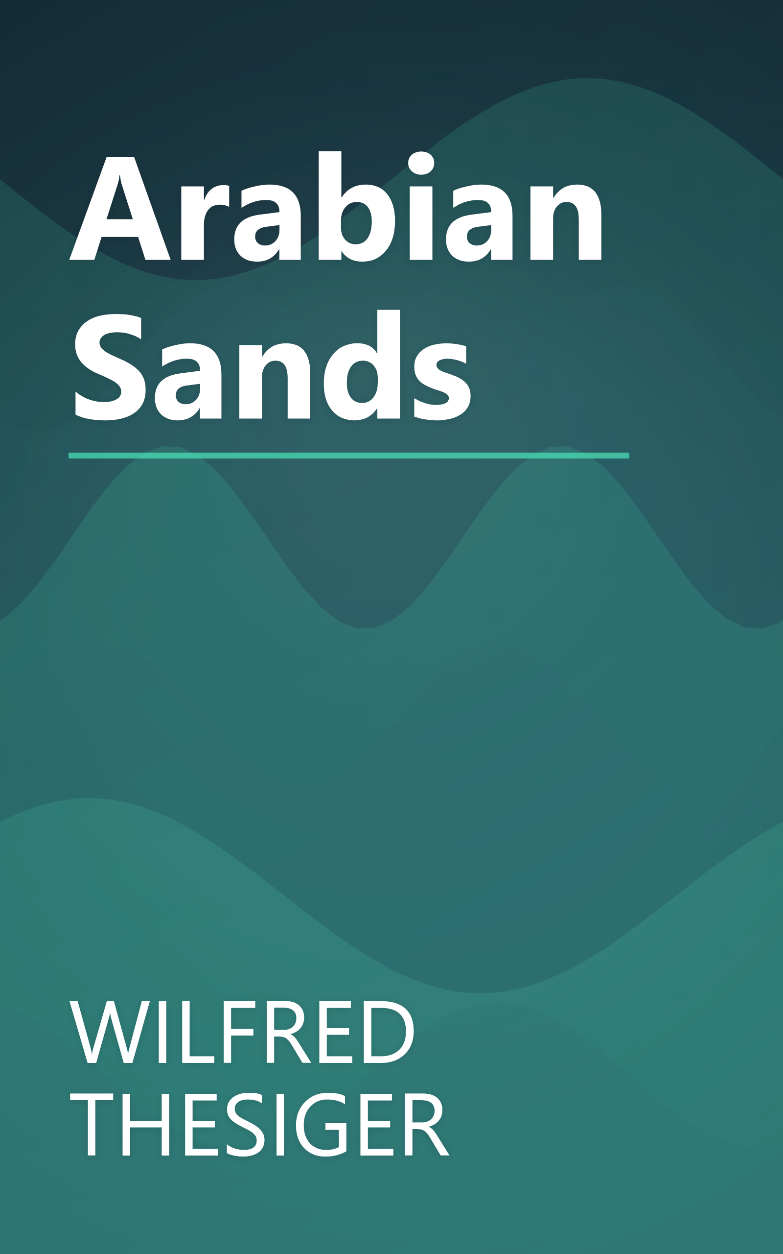 Arabian Sands book cover