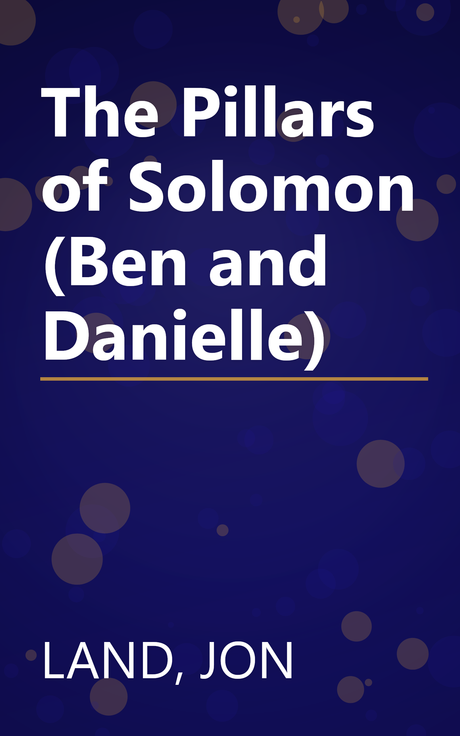 The Pillars of Solomon (Ben and Danielle) book cover