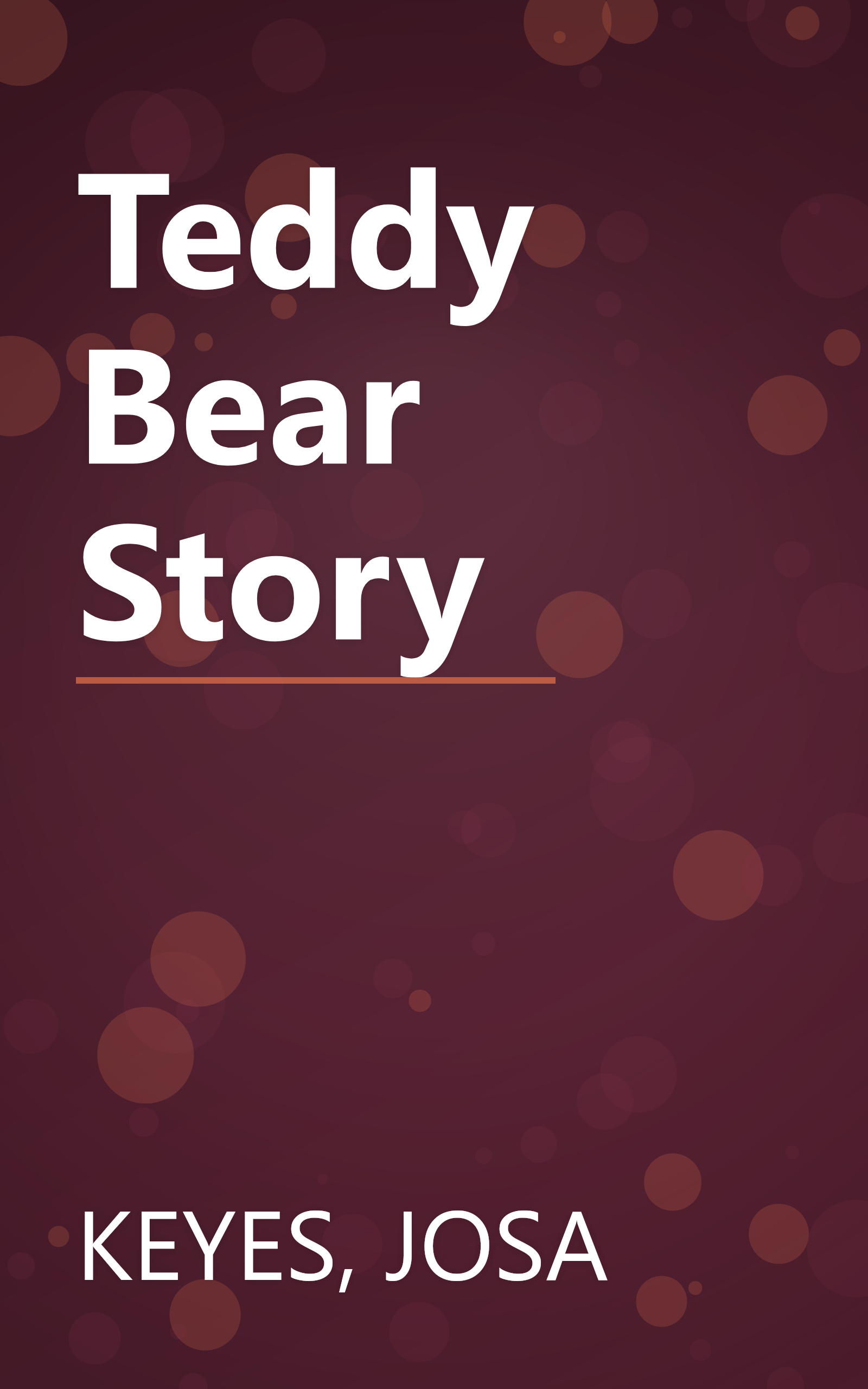 Teddy Bear Story book cover