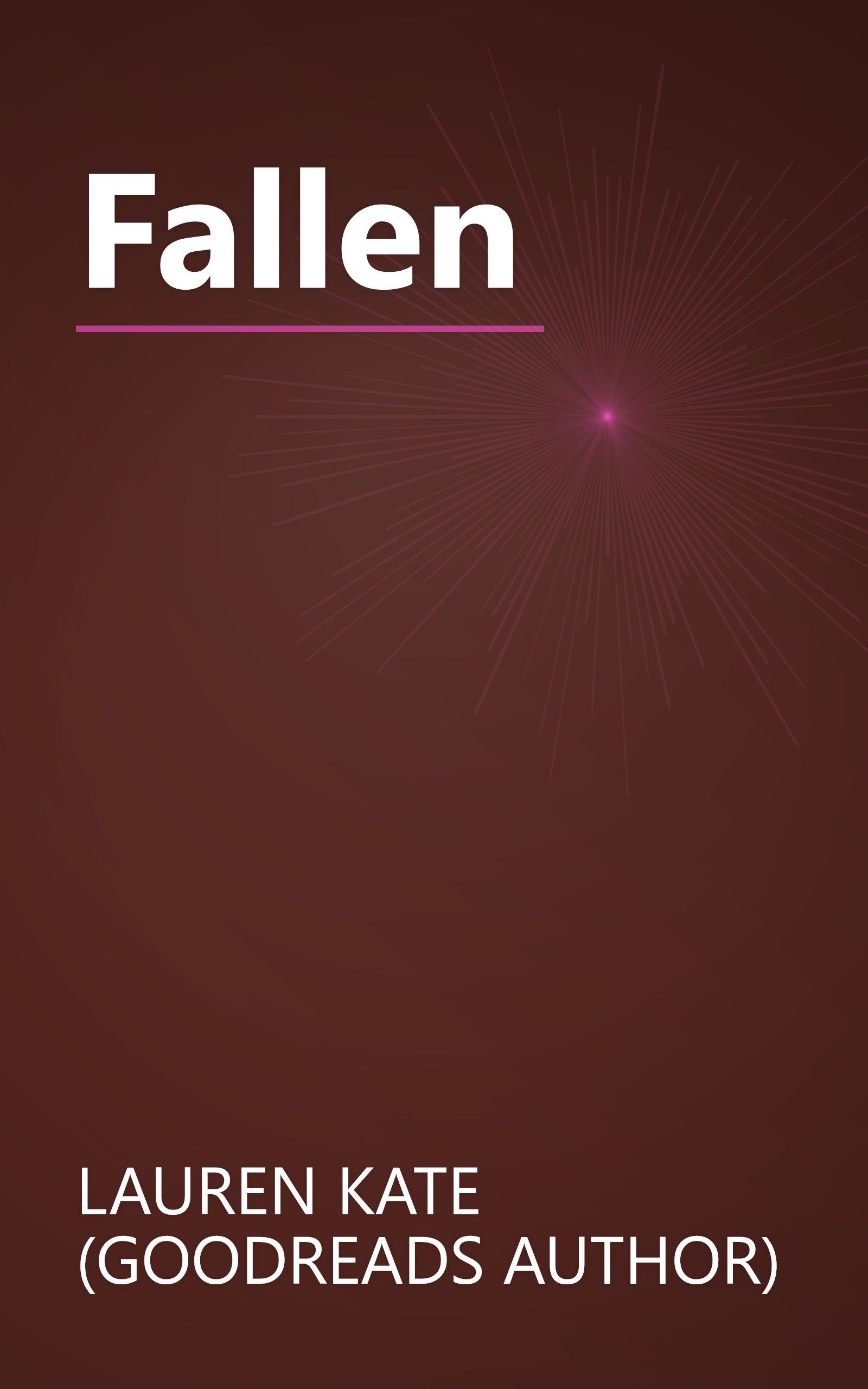 Fallen book cover