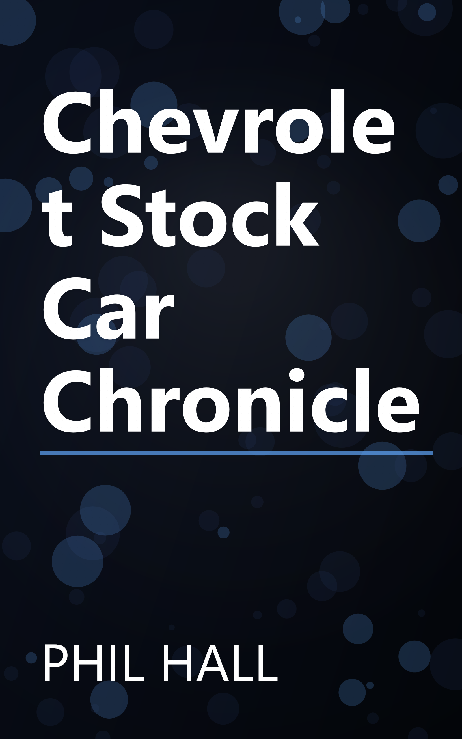 Chevrolet Stock Car Chronicle book cover