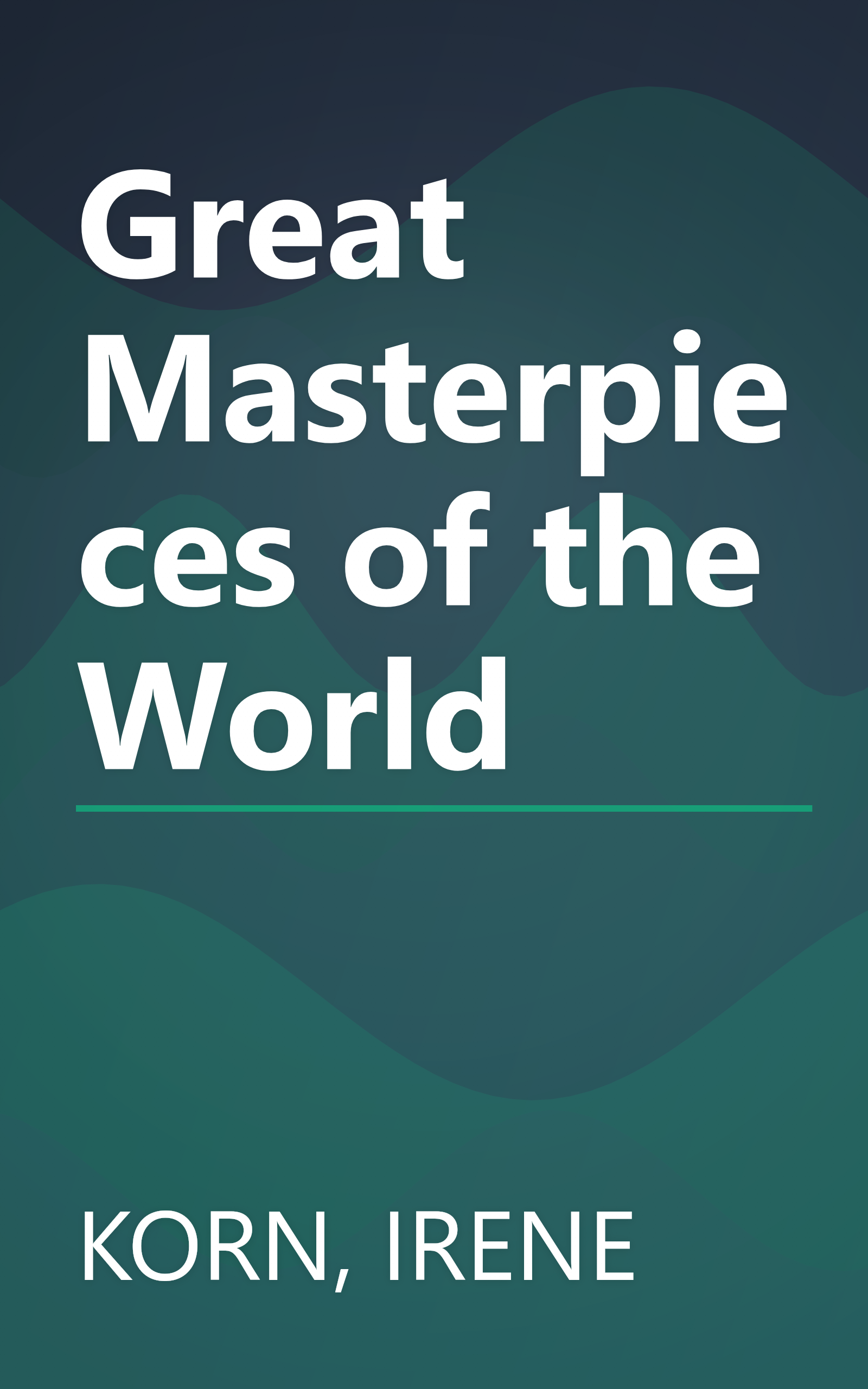 Great Masterpieces of the World book cover