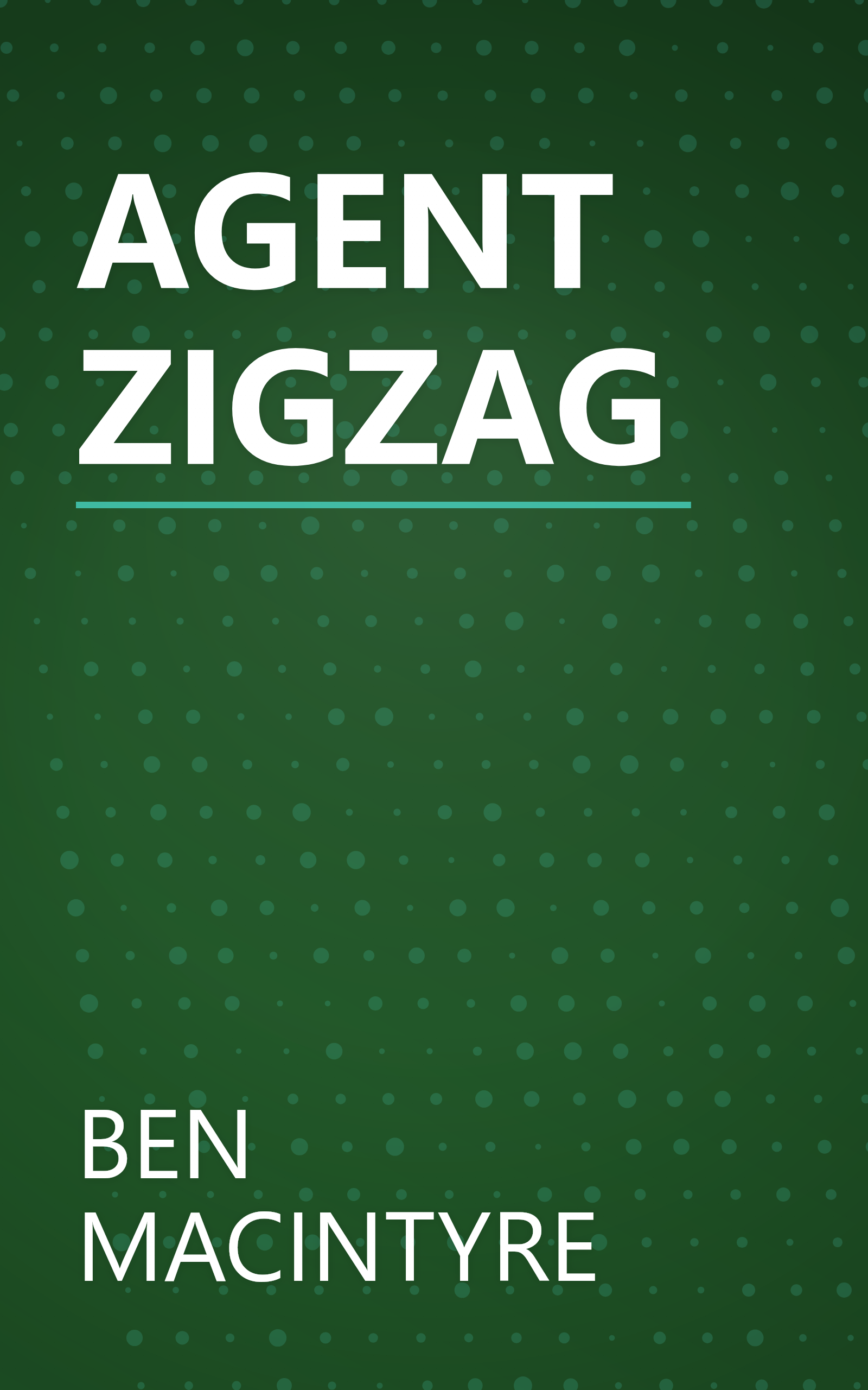 AGENT ZIGZAG book cover