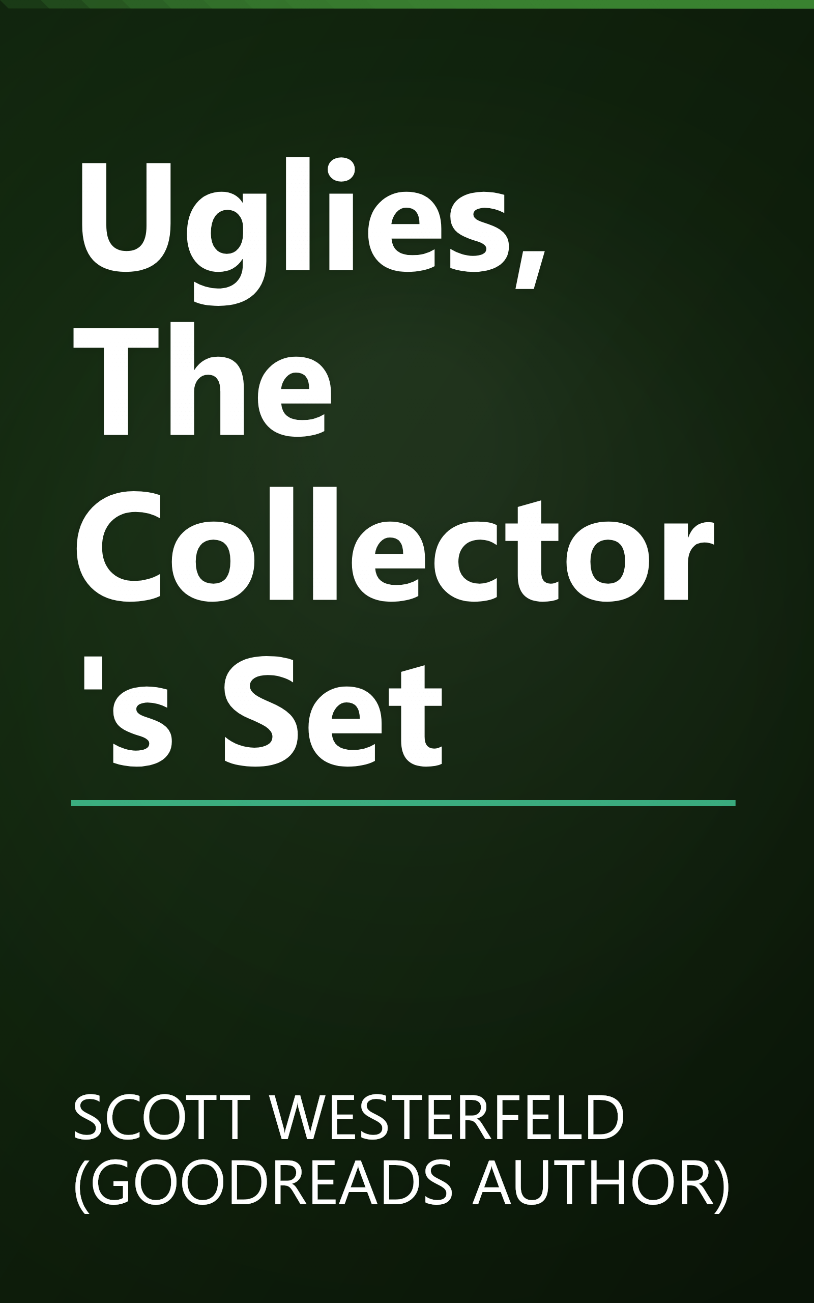 Uglies, The Collector's Set book cover