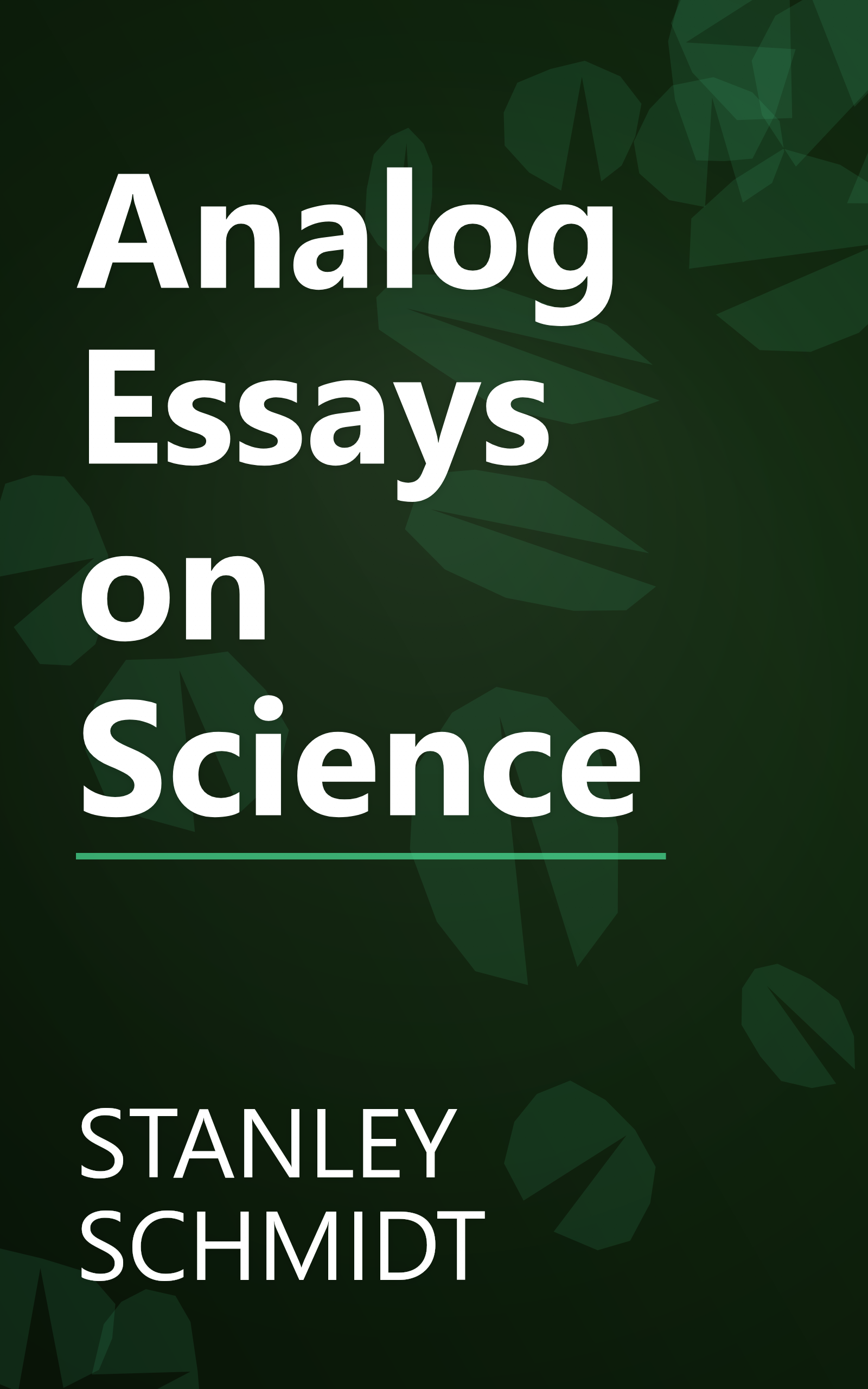 Analog Essays on Science book cover
