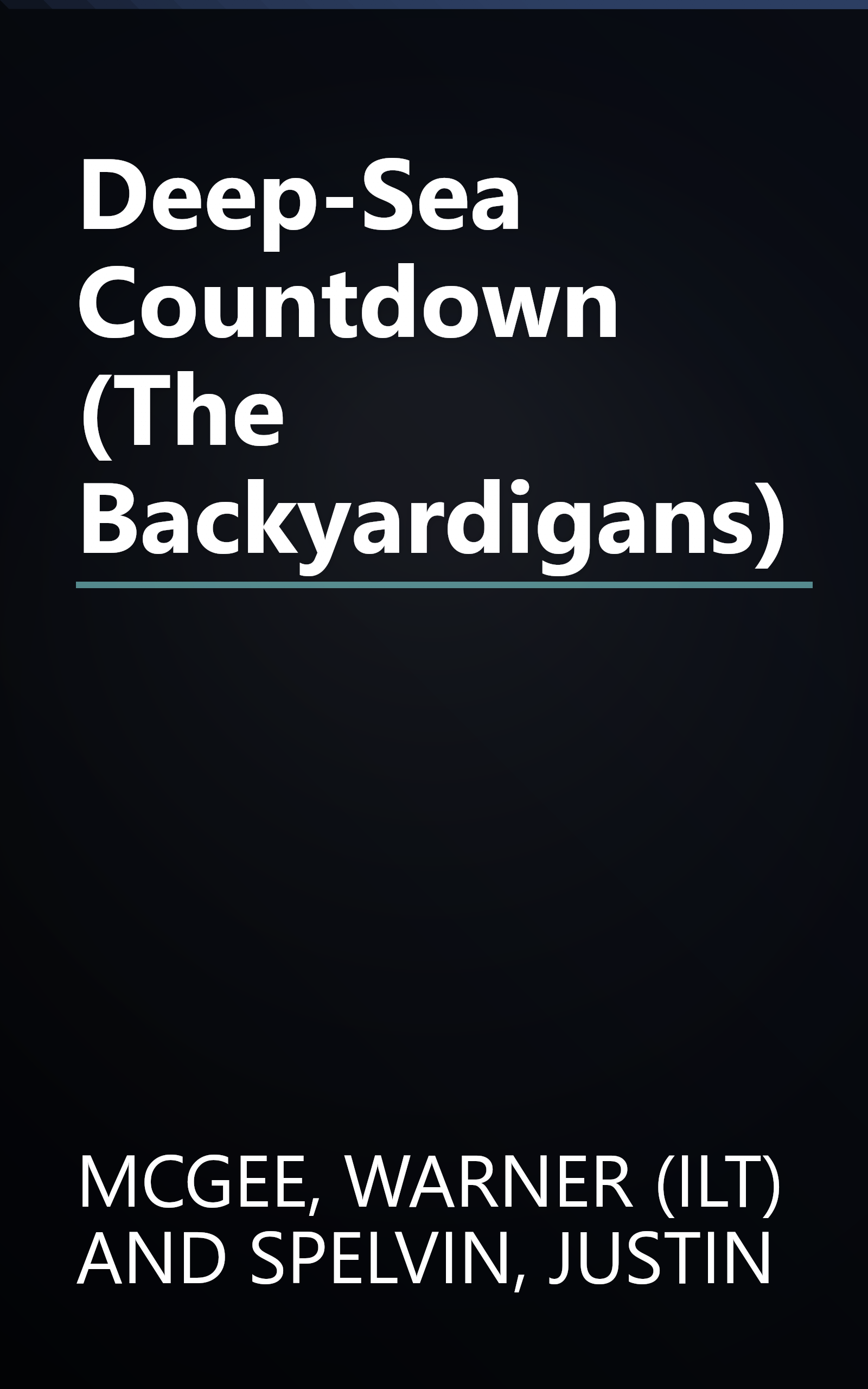 Deep-Sea Countdown (The Backyardigans) book cover