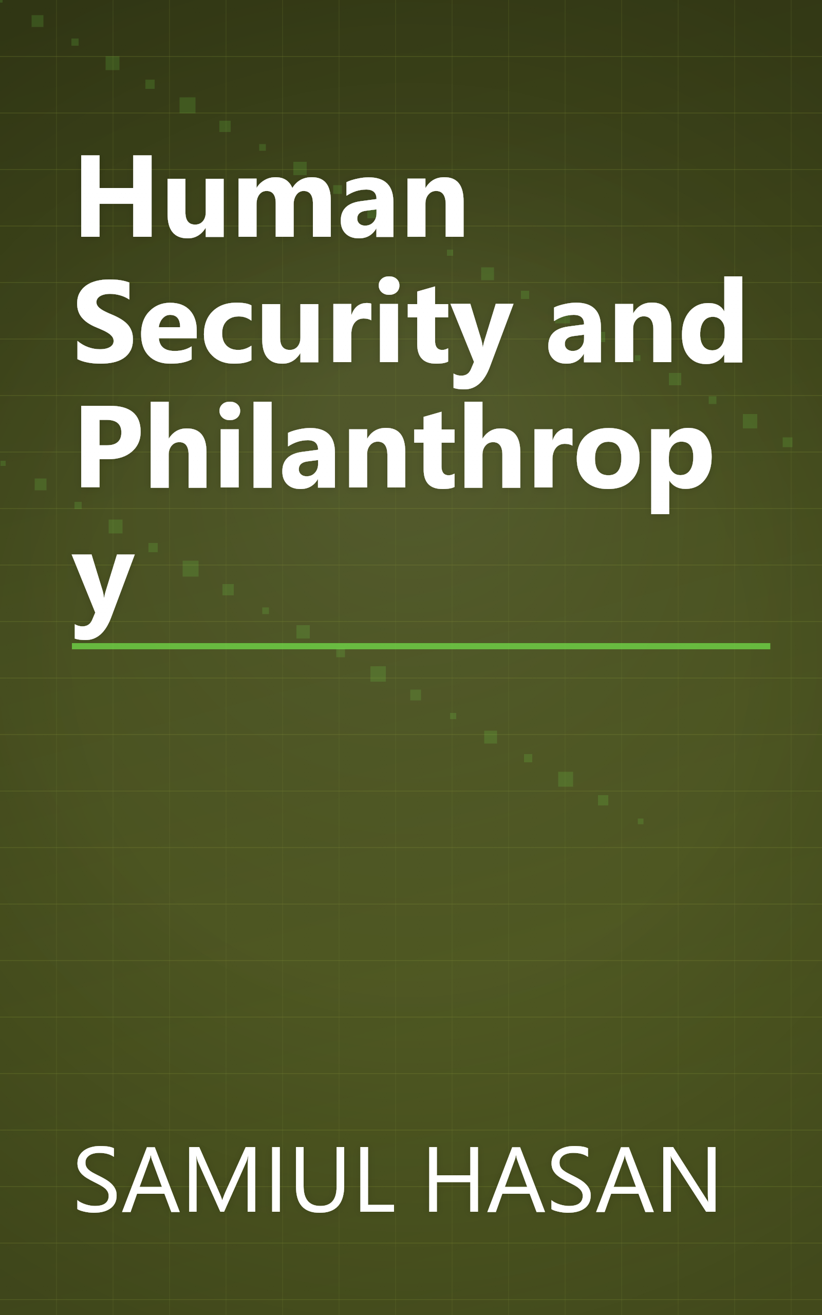 Human Security and Philanthropy book cover