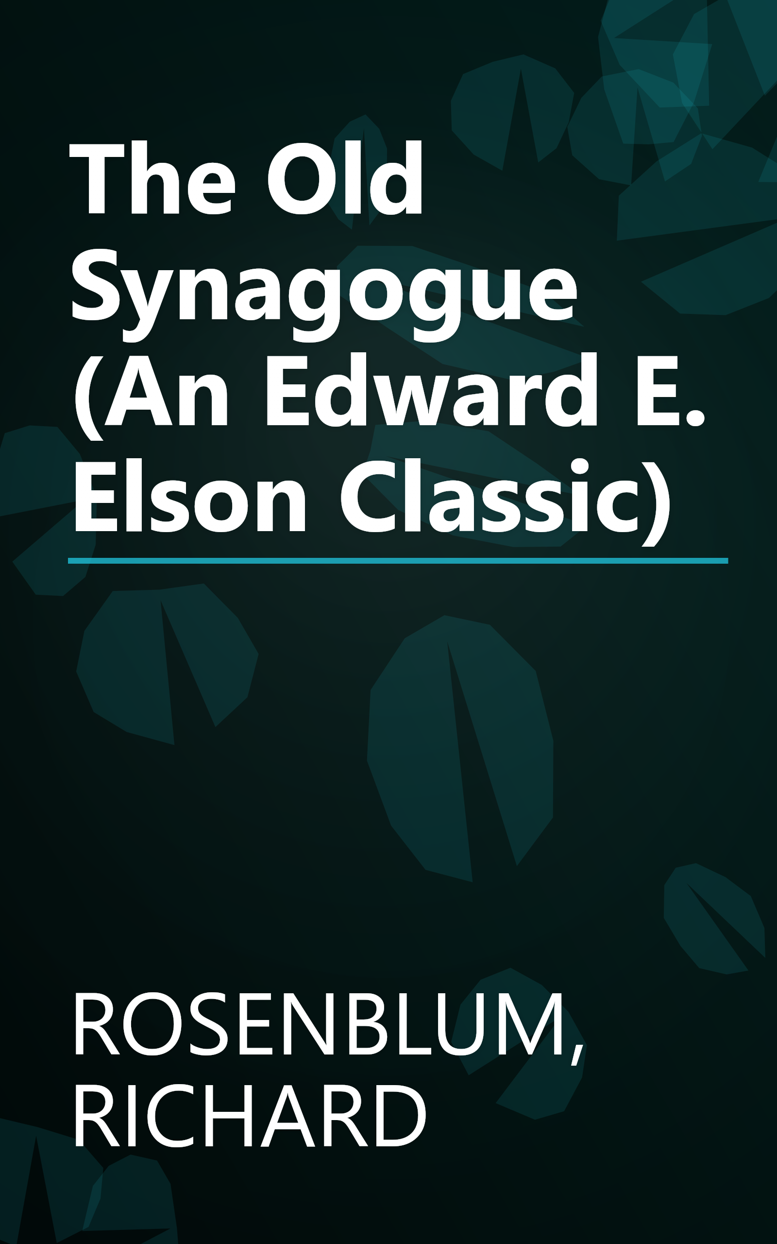 The Old Synagogue (An Edward E. Elson Classic) book cover