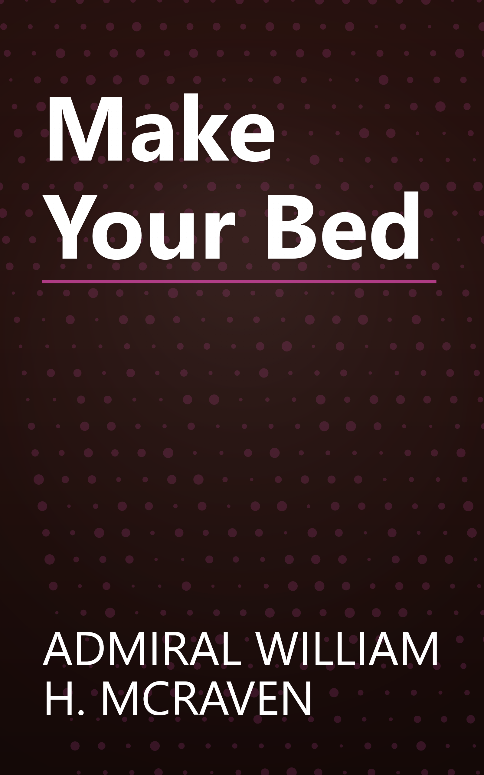 Make Your Bed book cover