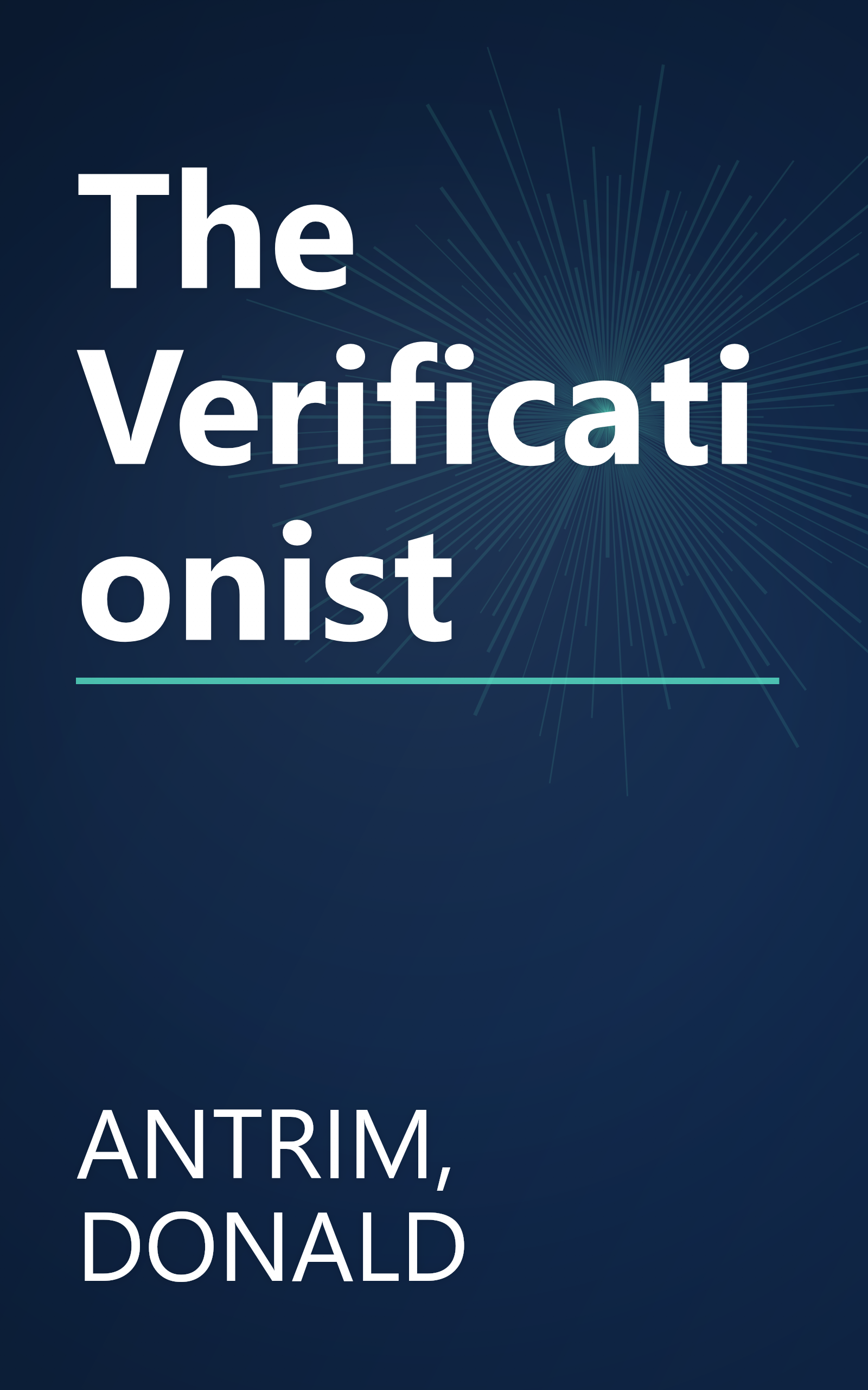 The Verificationist book cover
