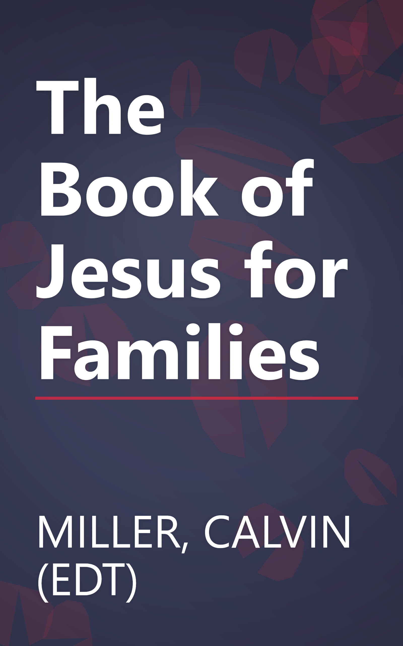 The Book of Jesus for Families book cover