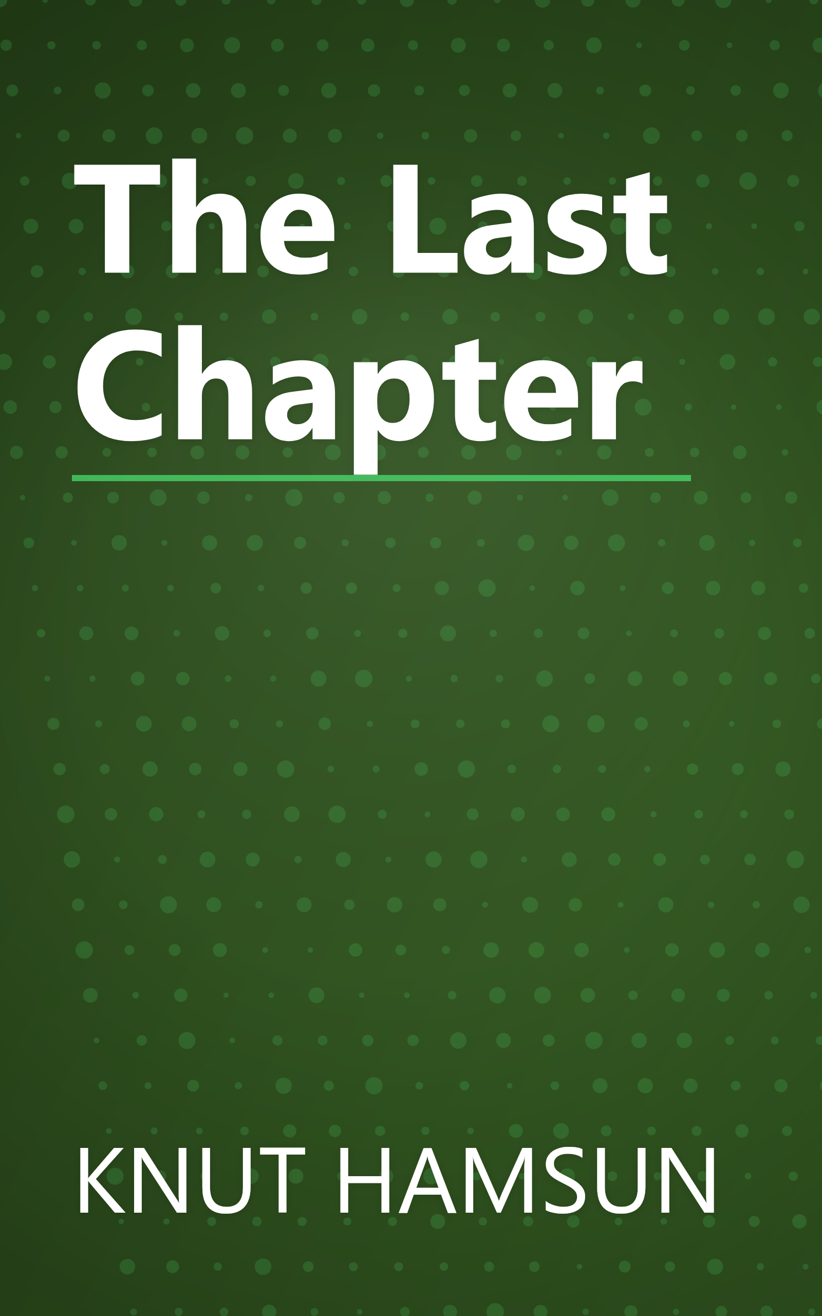 The Last Chapter book cover