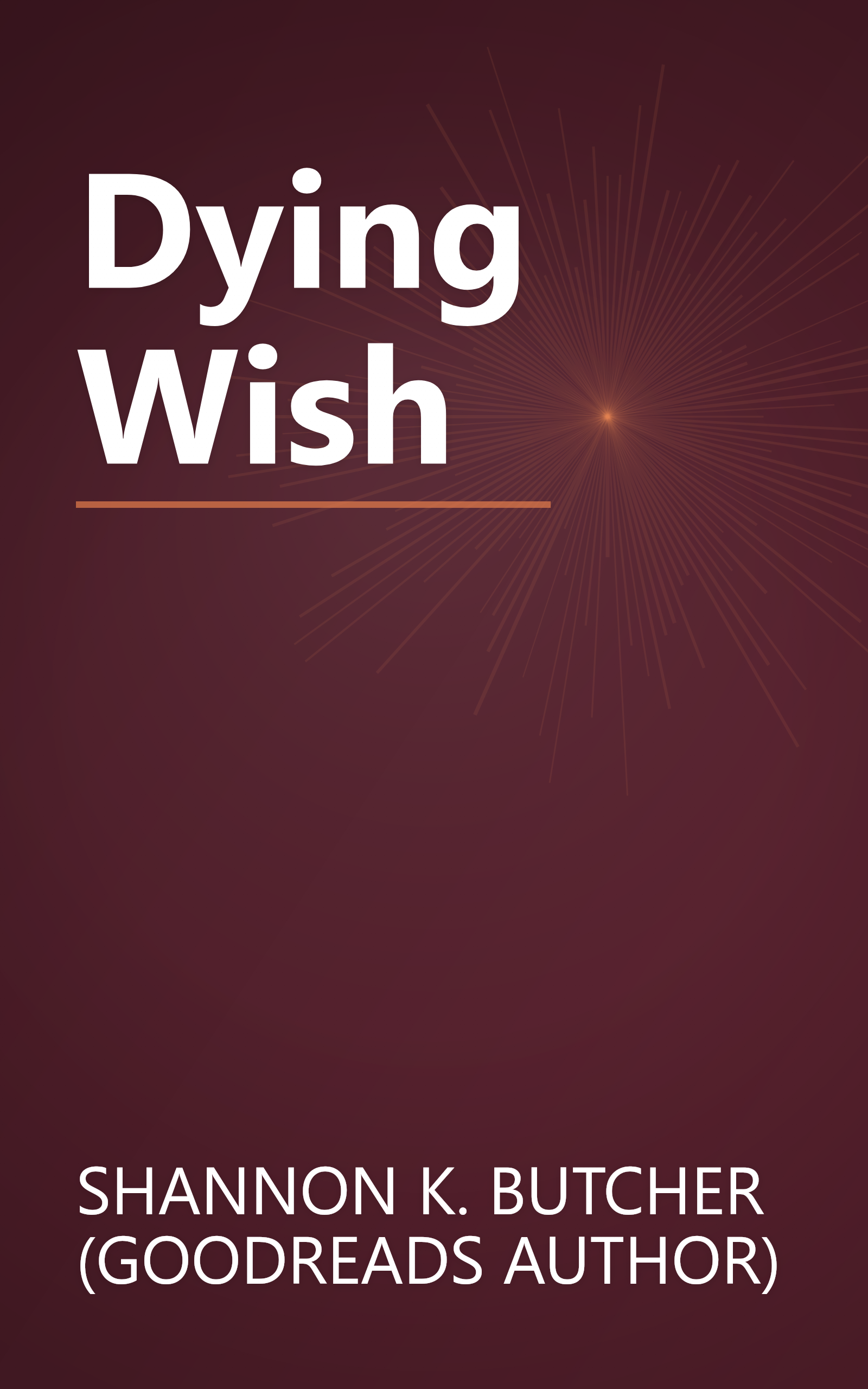 Dying Wish book cover