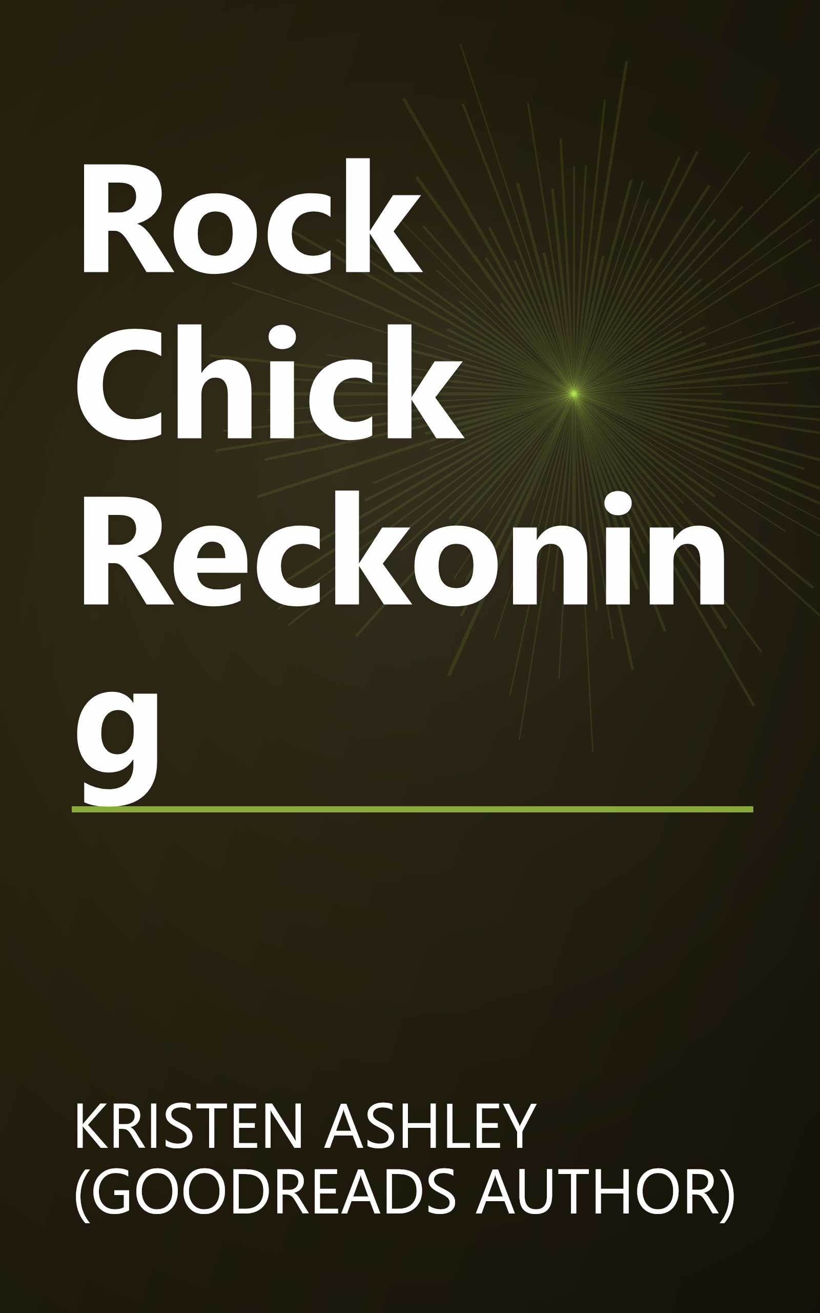 Rock Chick Reckoning book cover