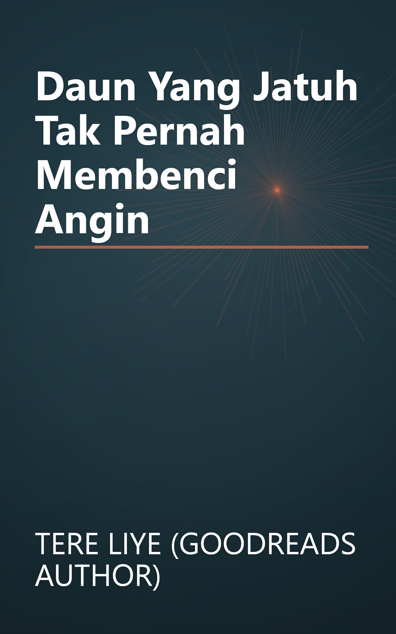 Daun Yang Jatuh Tak Pernah Membenci Angin book cover