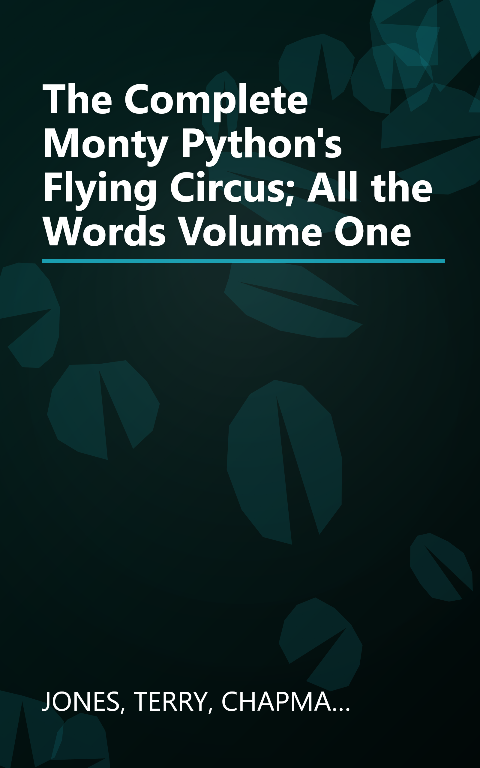 The Complete Monty Python's Flying Circus; All the Words Volume One book cover