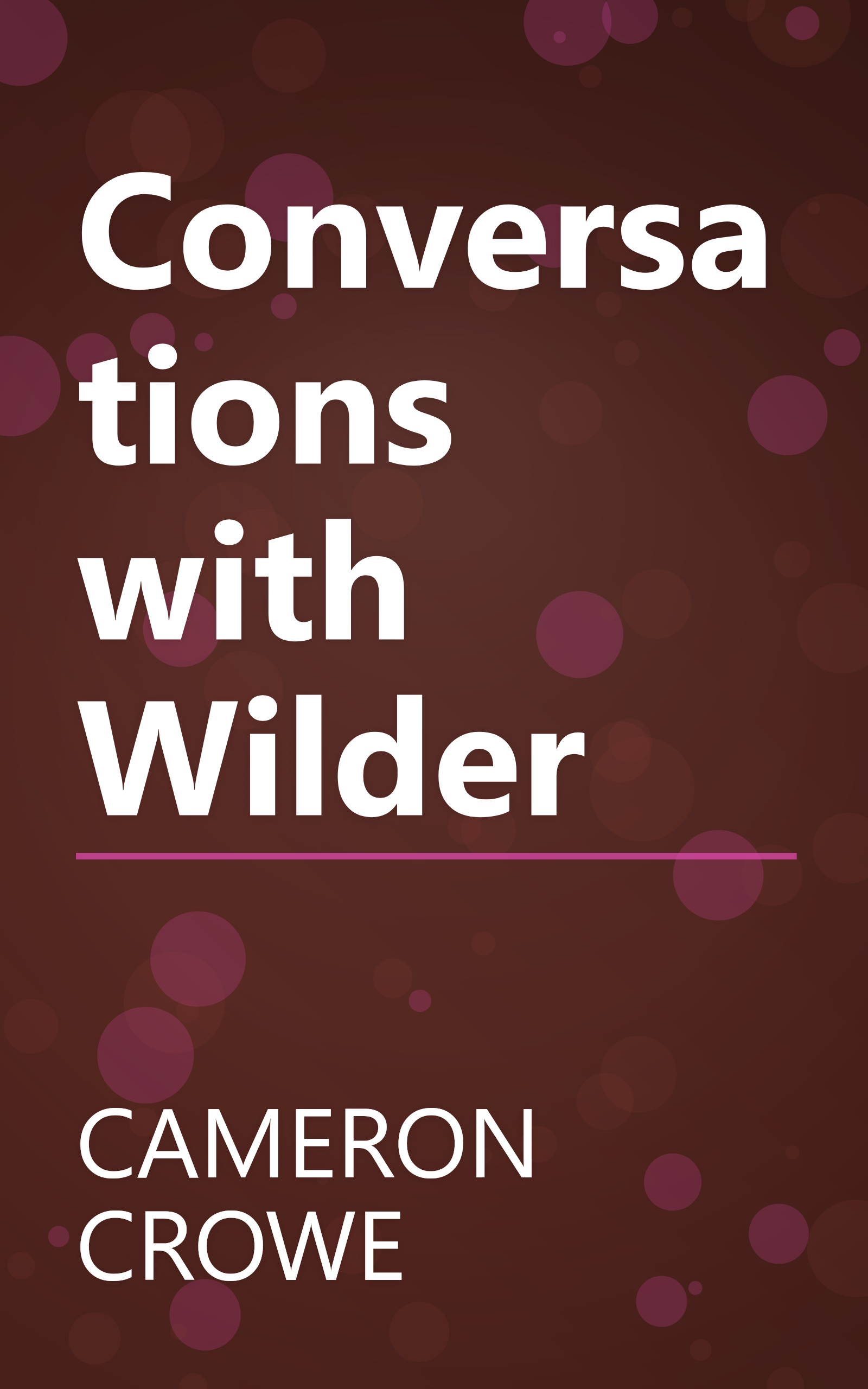 Conversations with Wilder book cover