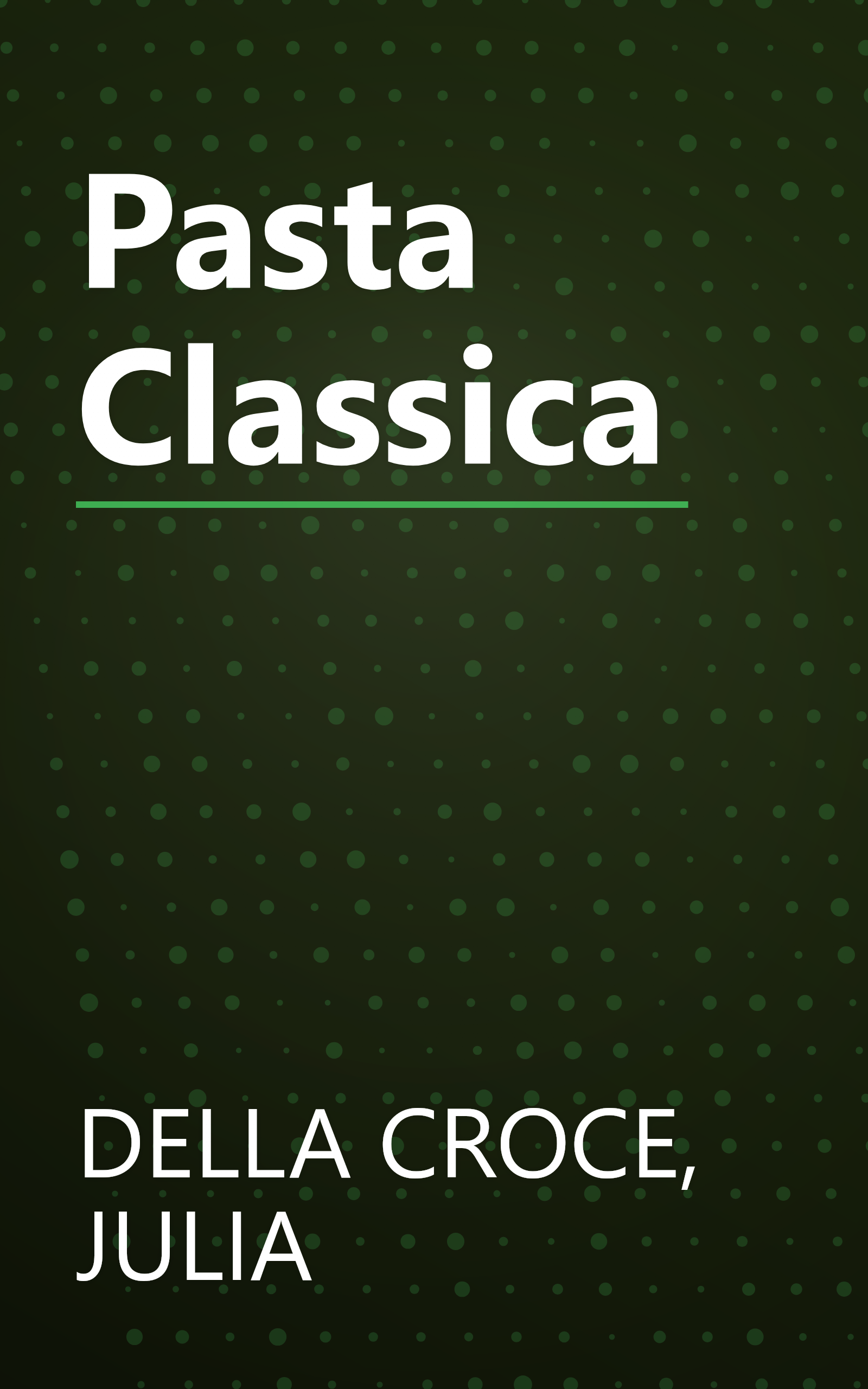 Pasta Classica book cover