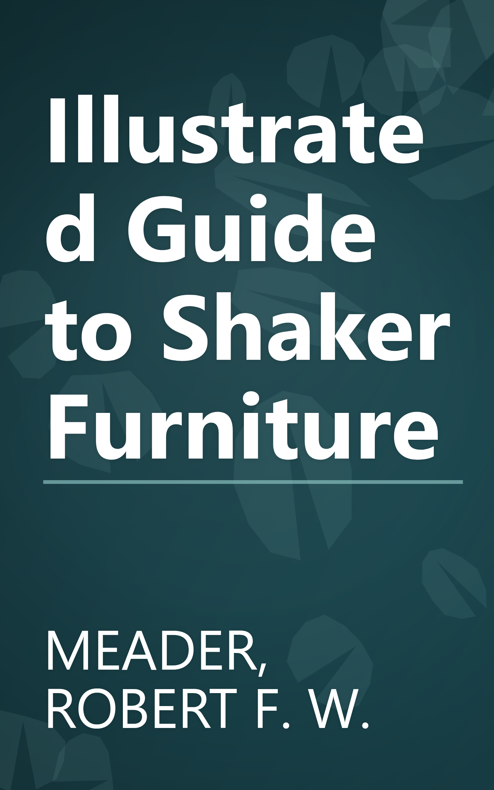 Illustrated Guide to Shaker Furniture book cover
