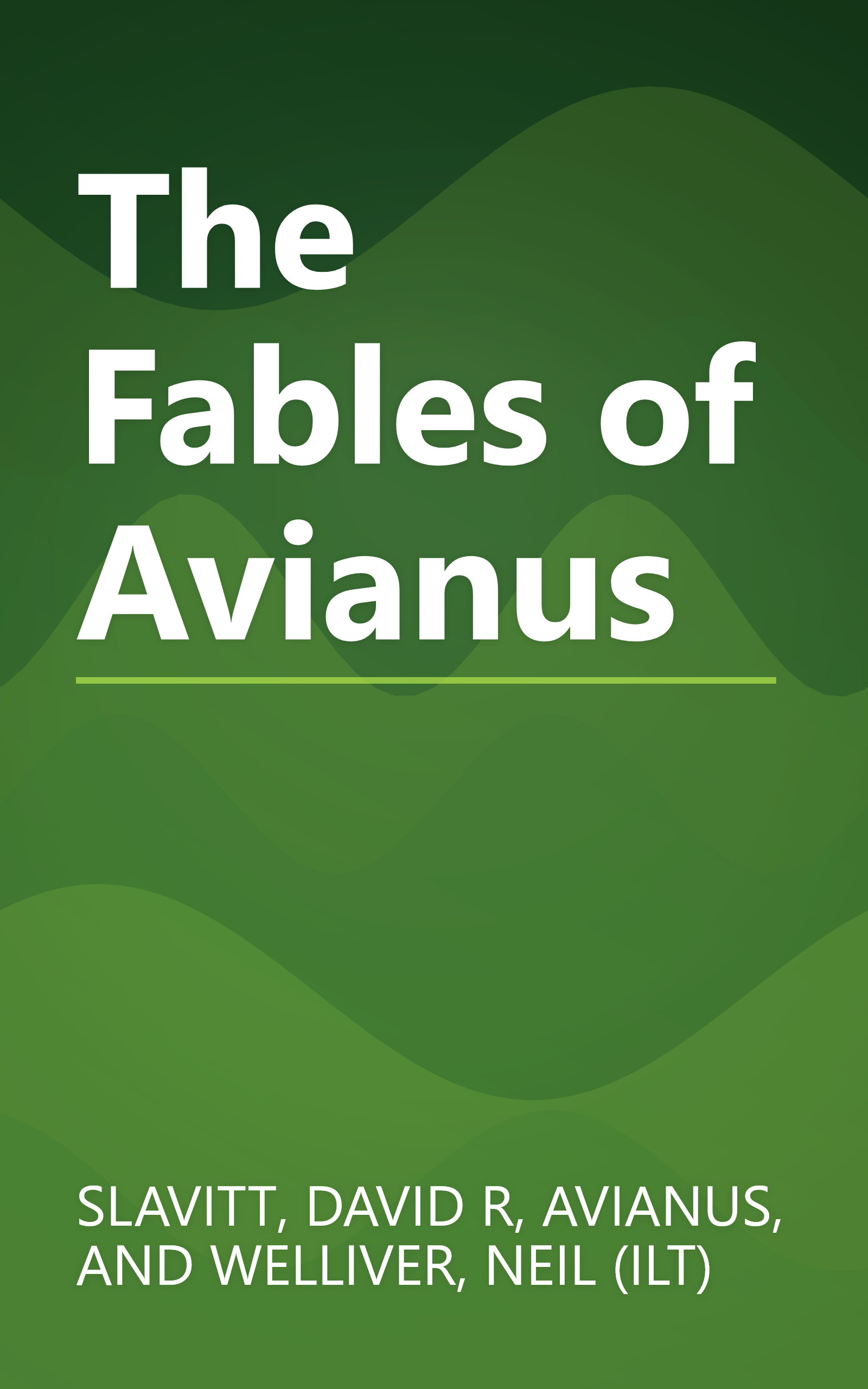 The Fables of Avianus book cover