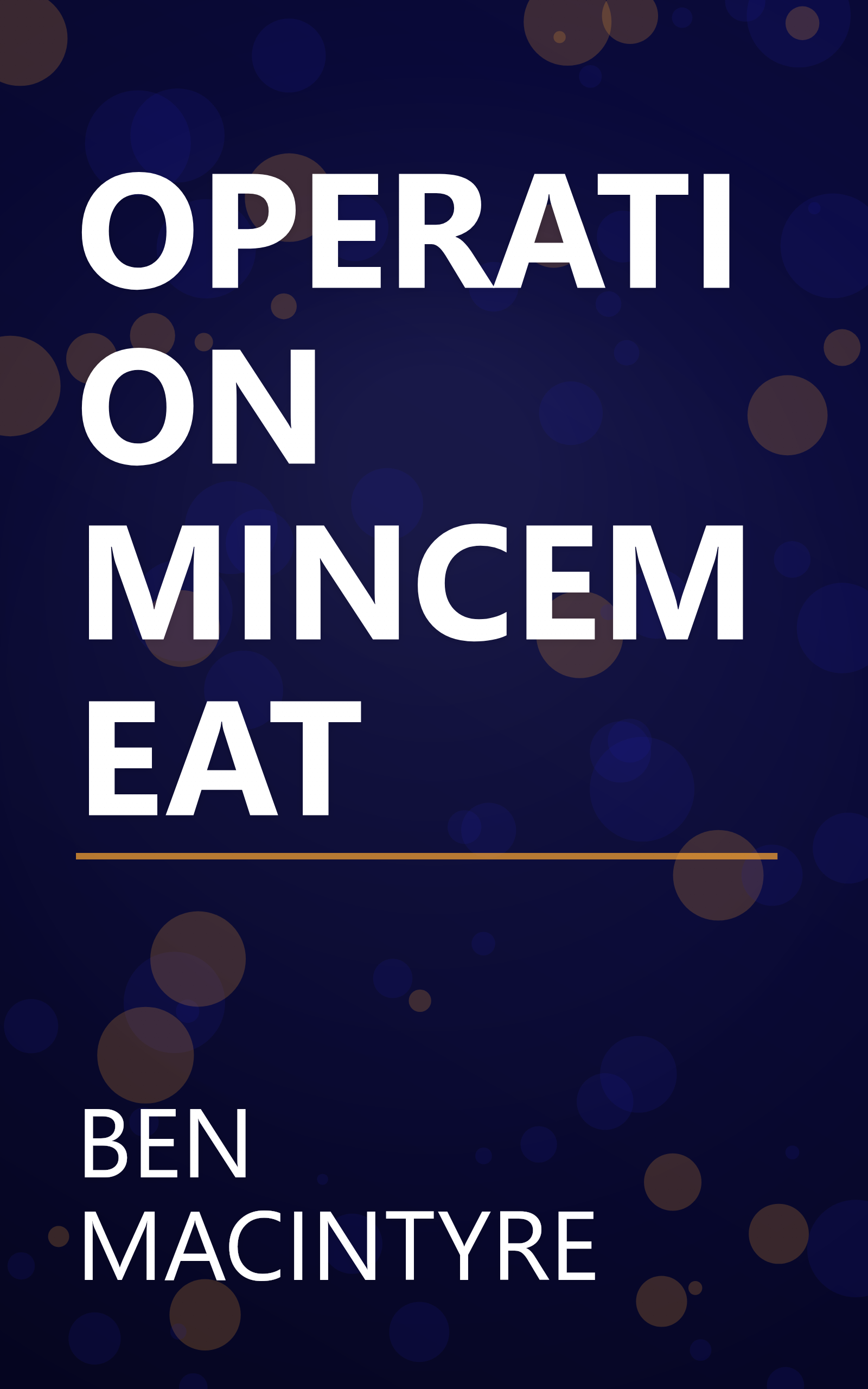OPERATION MINCEMEAT book cover