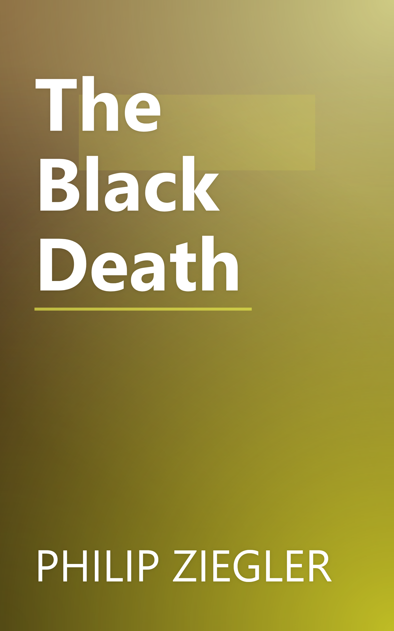 The Black Death book cover