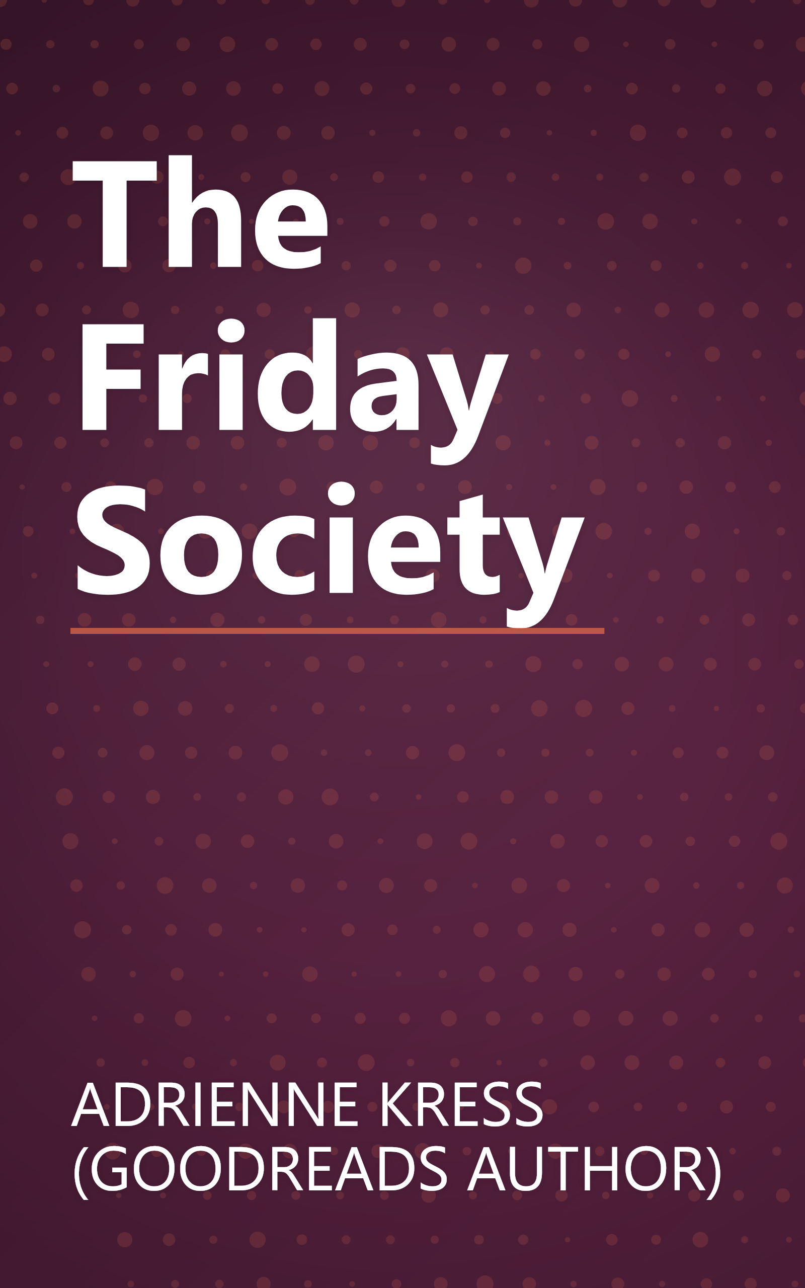 The Friday Society book cover