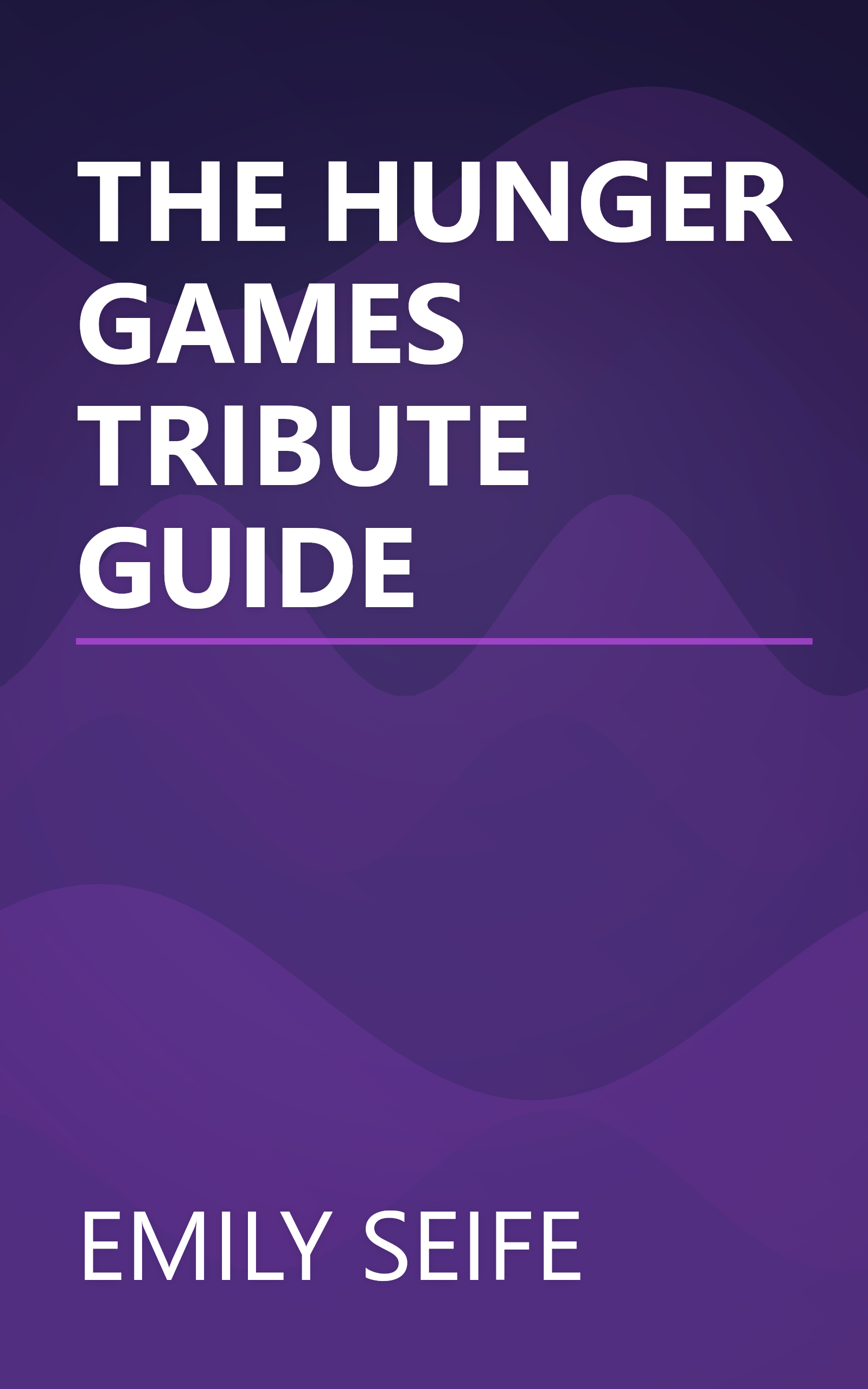 THE HUNGER GAMES TRIBUTE GUIDE book cover