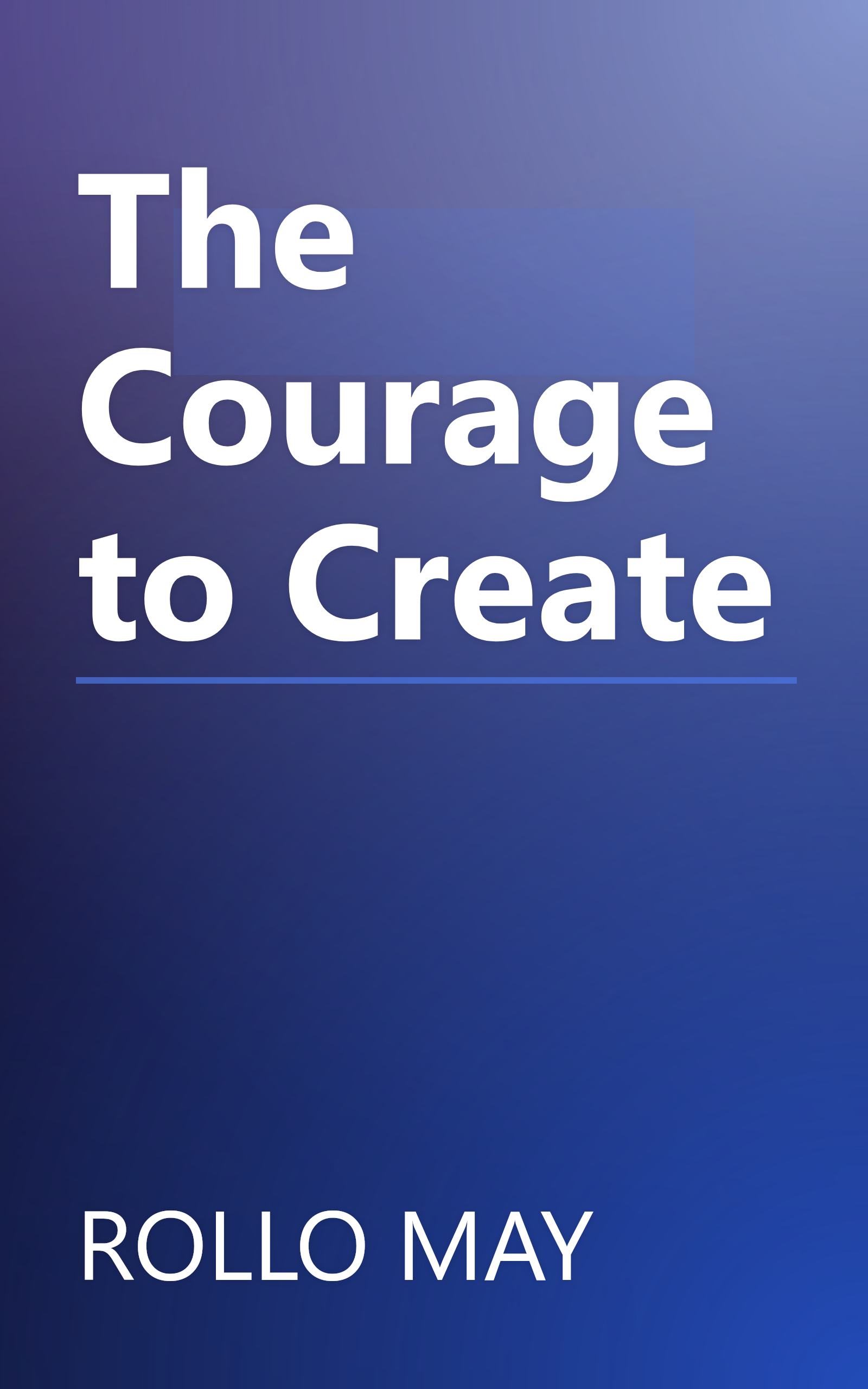 The Courage to Create book cover