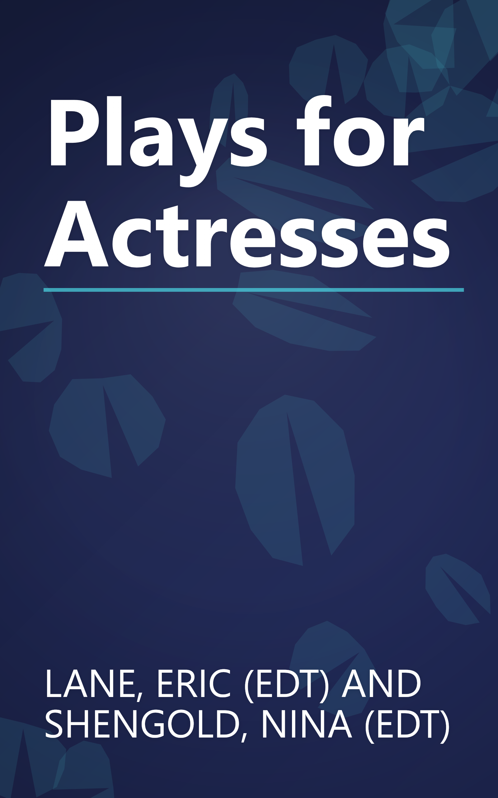 Plays for Actresses book cover